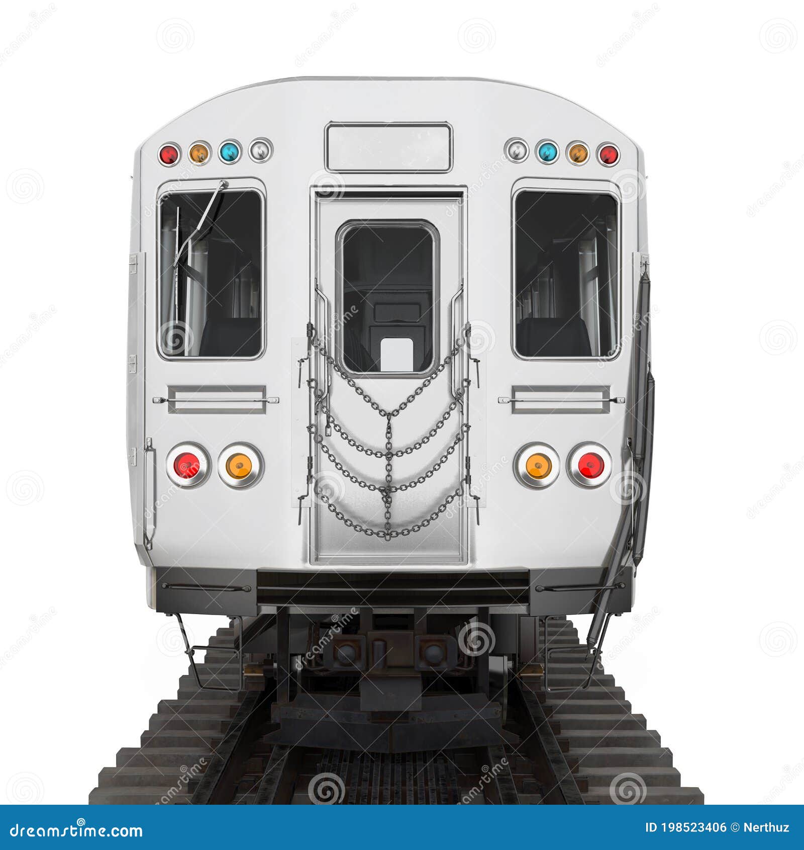 Subway Car Isolated stock illustration. Illustration of commuting ...