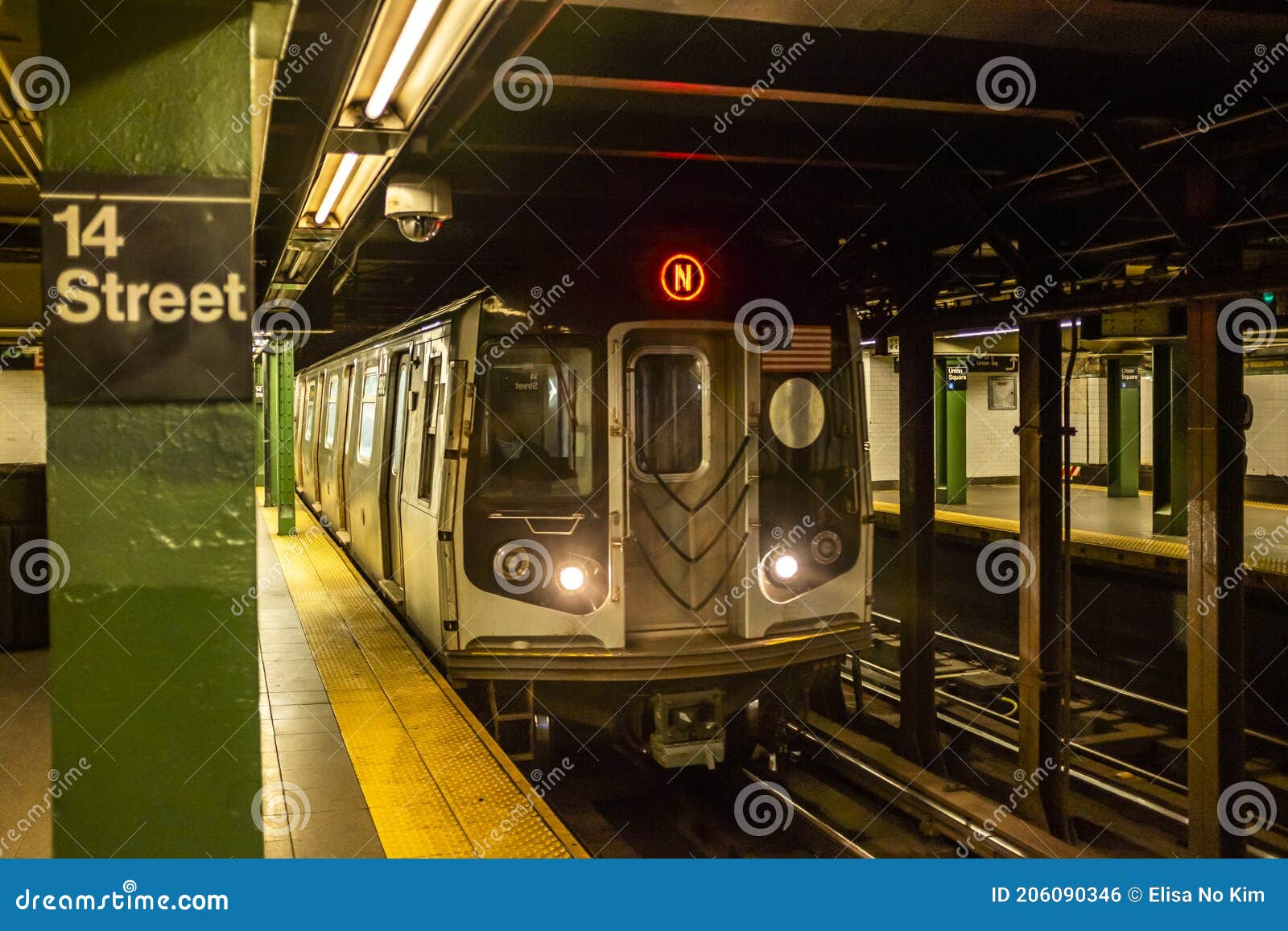 Subway in the city editorial photo. Image of outdoors - 206090346