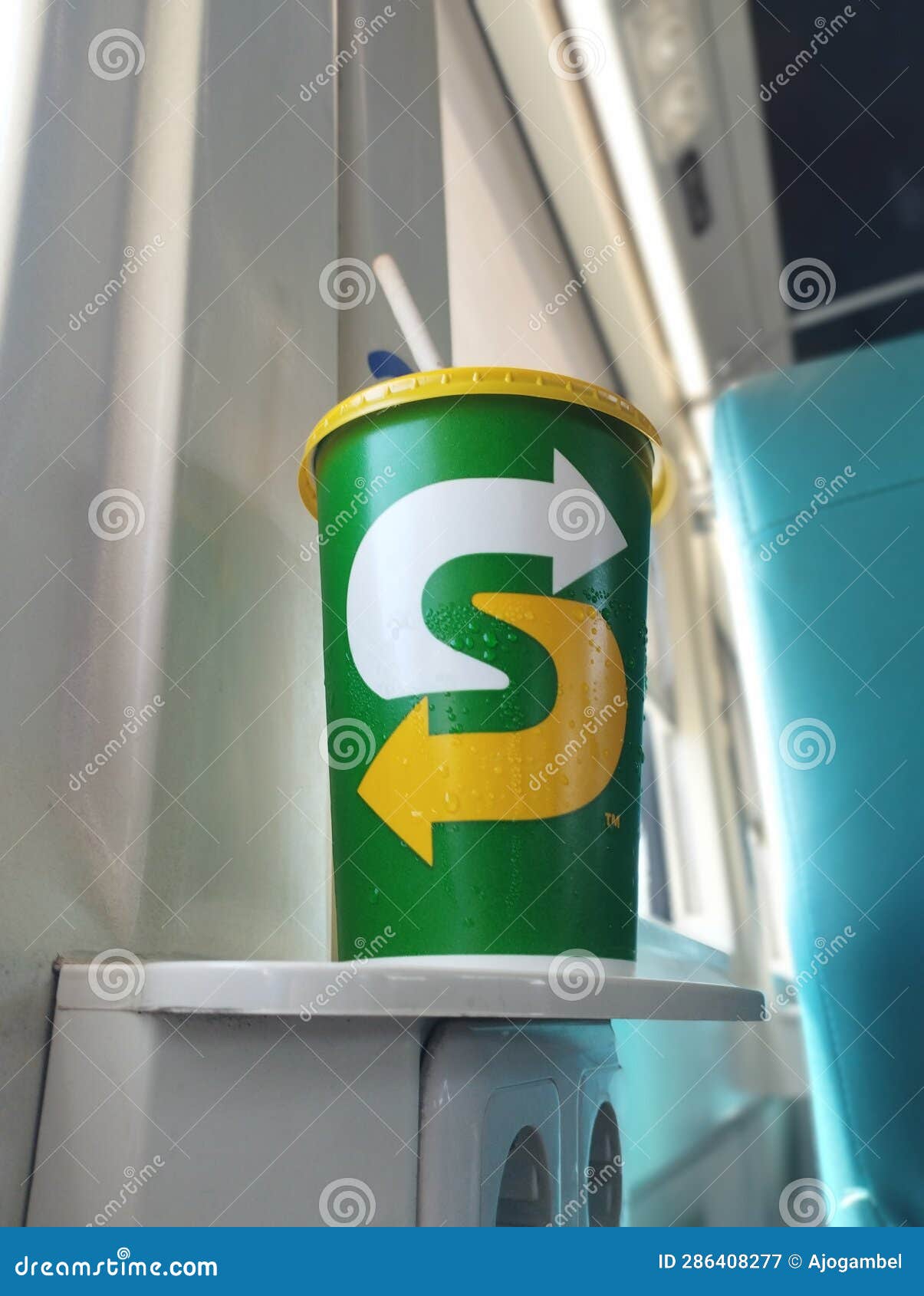 Subway Drinks with Ice Milo on Train Editorial Photography - Image of ...