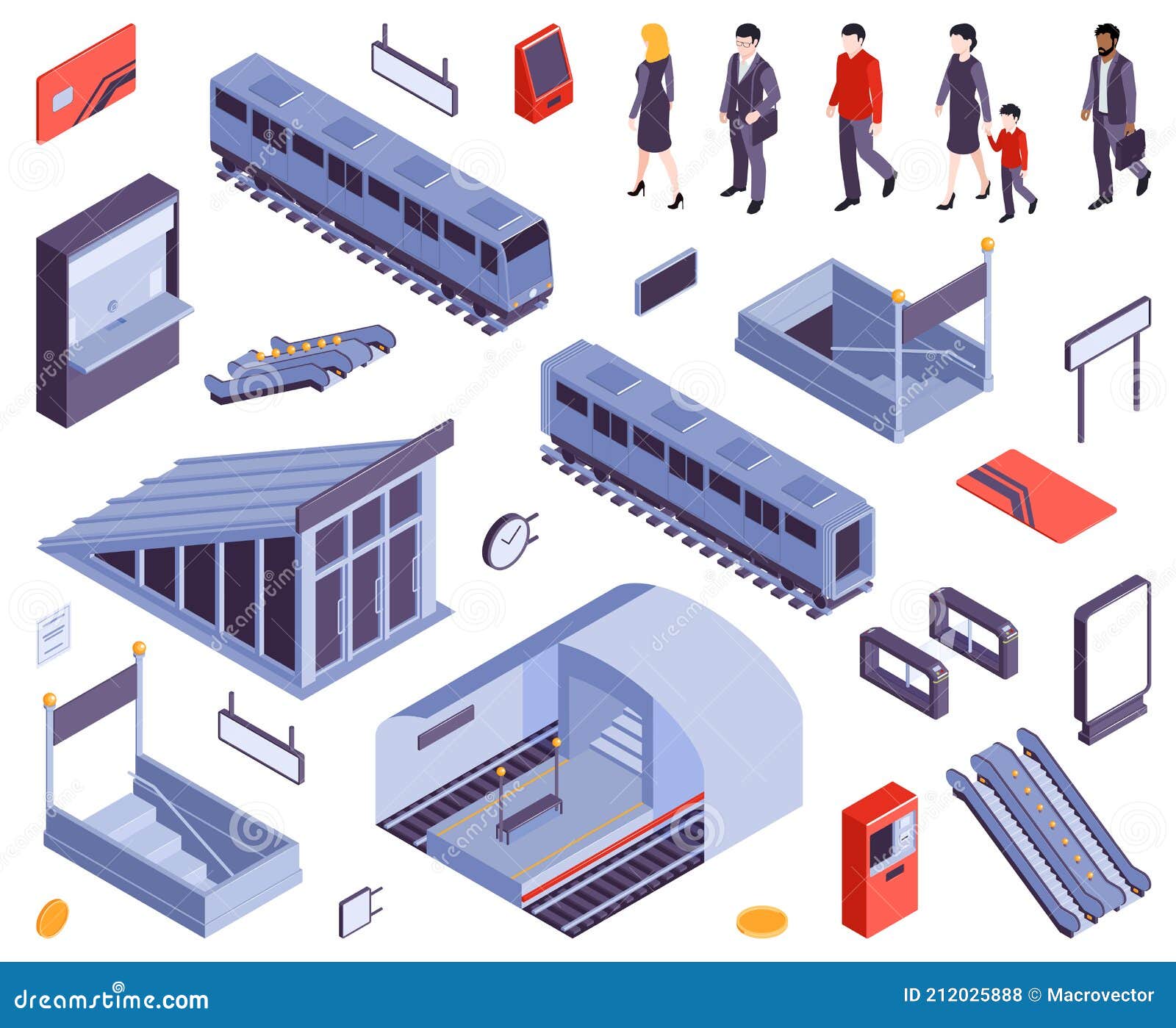 Metro Map With Stations. Modern Metro Map With Lines And Stations. The ...