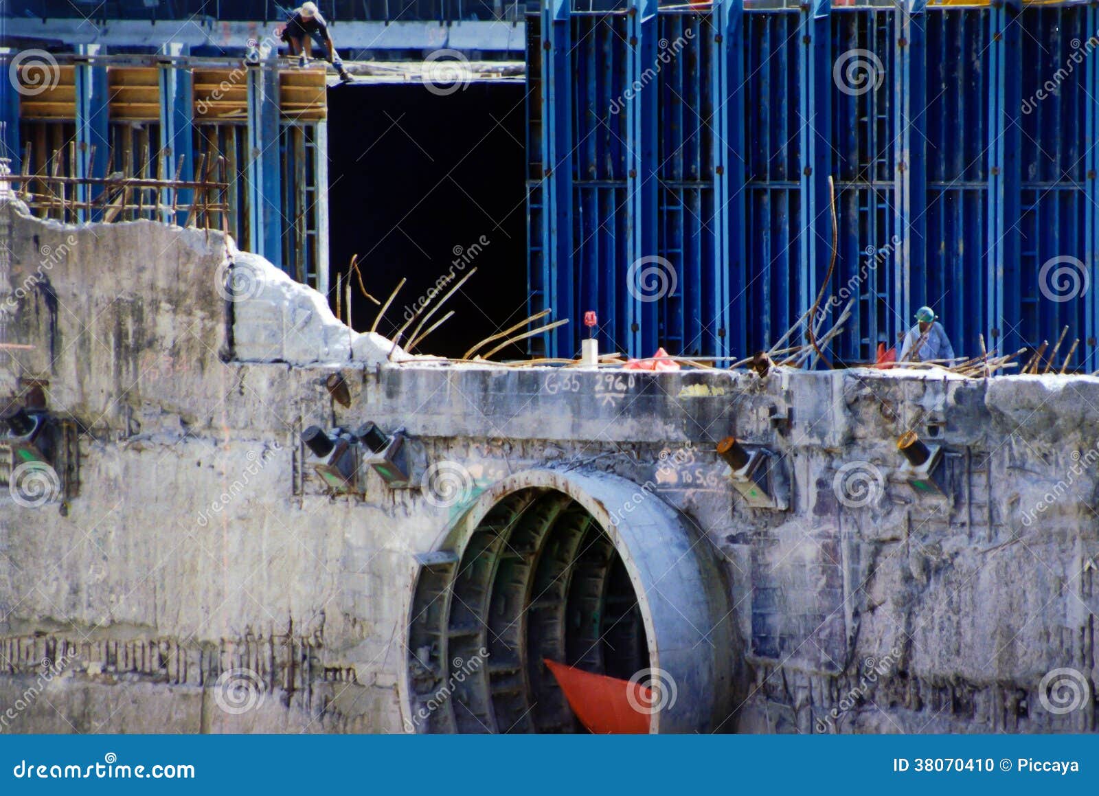 Subway at Ground Zero New-York. Stock Photo - Image of terrorism ...