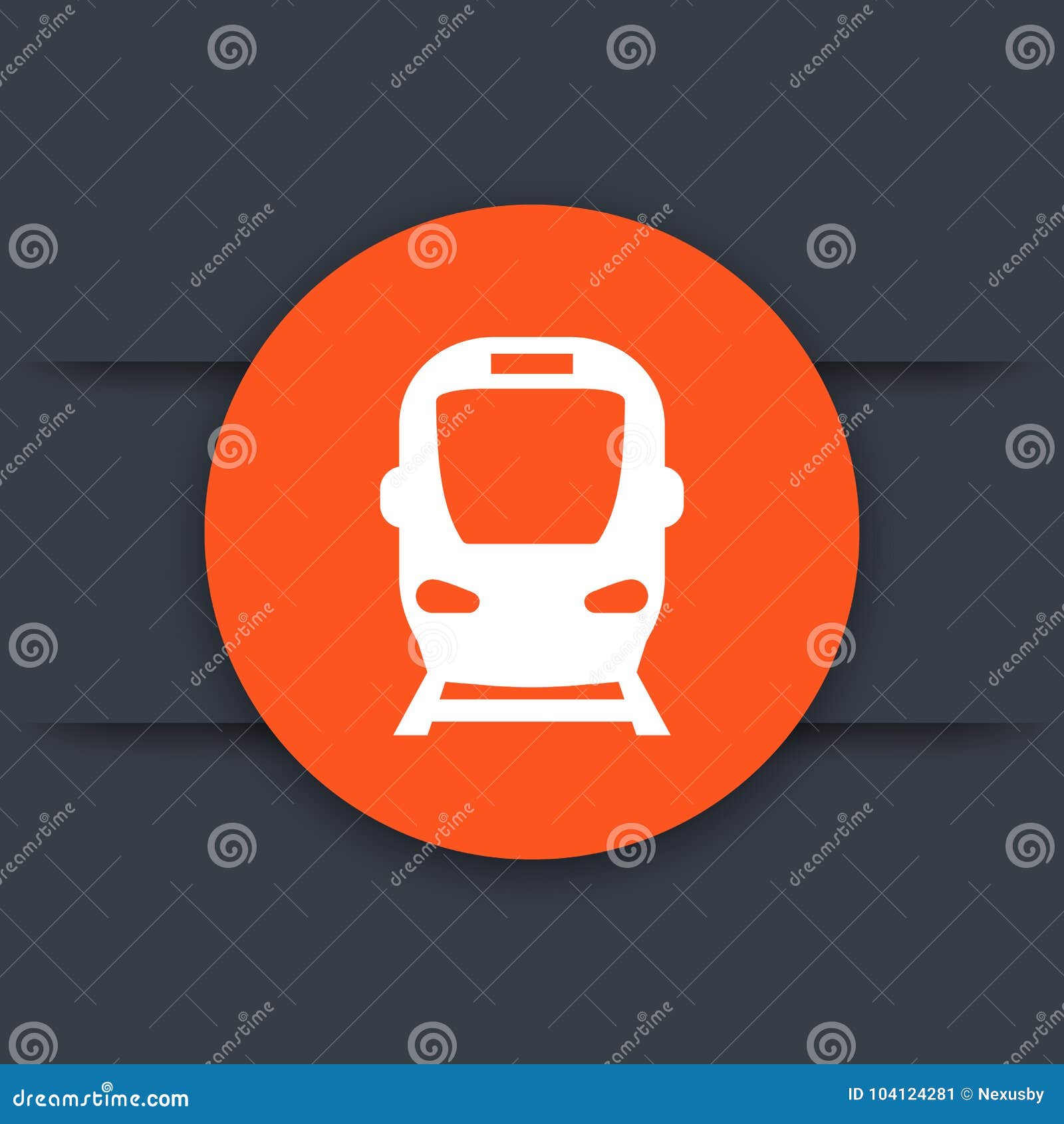 Subway Icon. Metro, Mass Rapid Transit, Public Transport Vector ...