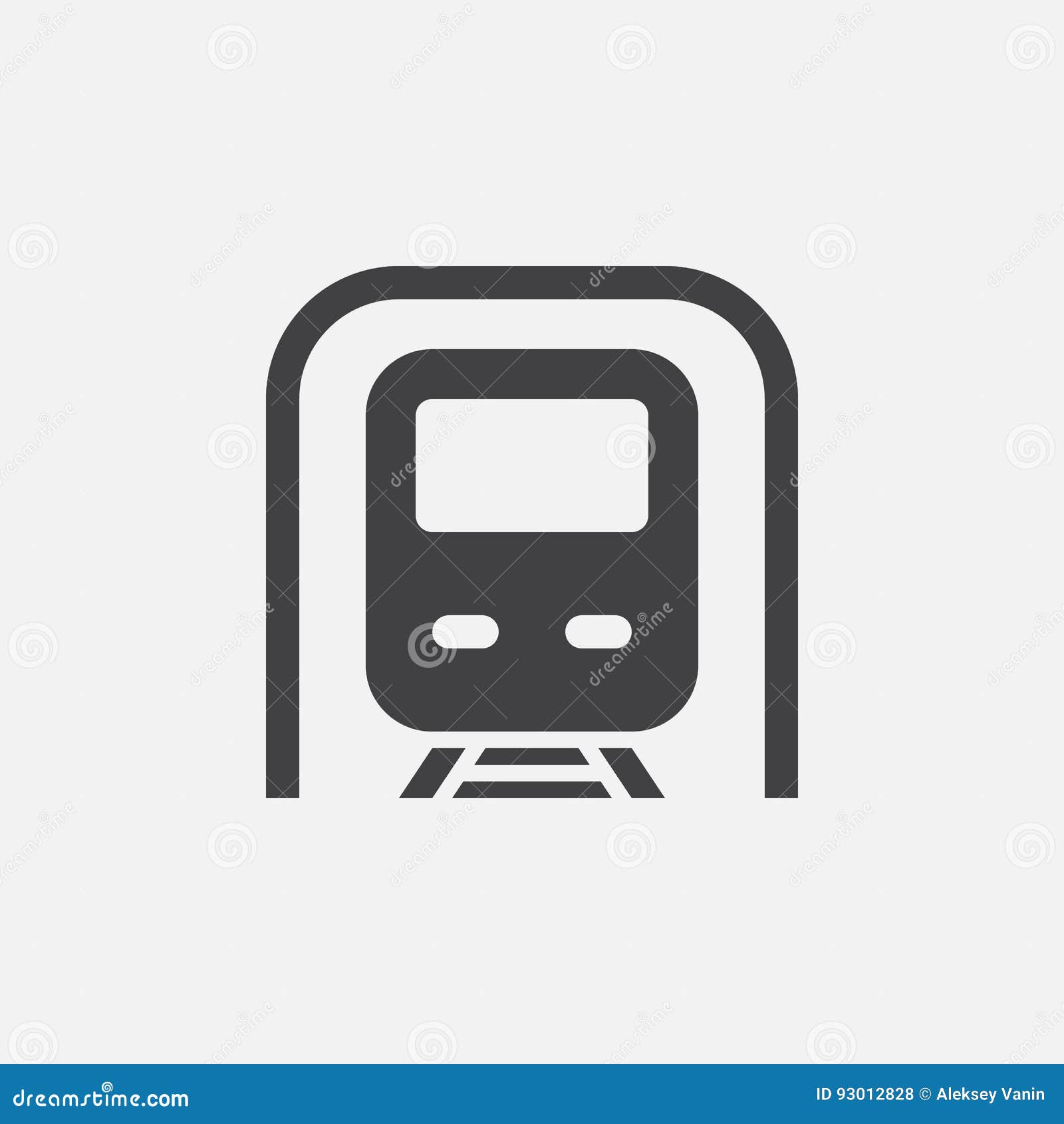 Subway Icon, Vector Logo, Linear Pictogram Isolated on White, Pixel ...