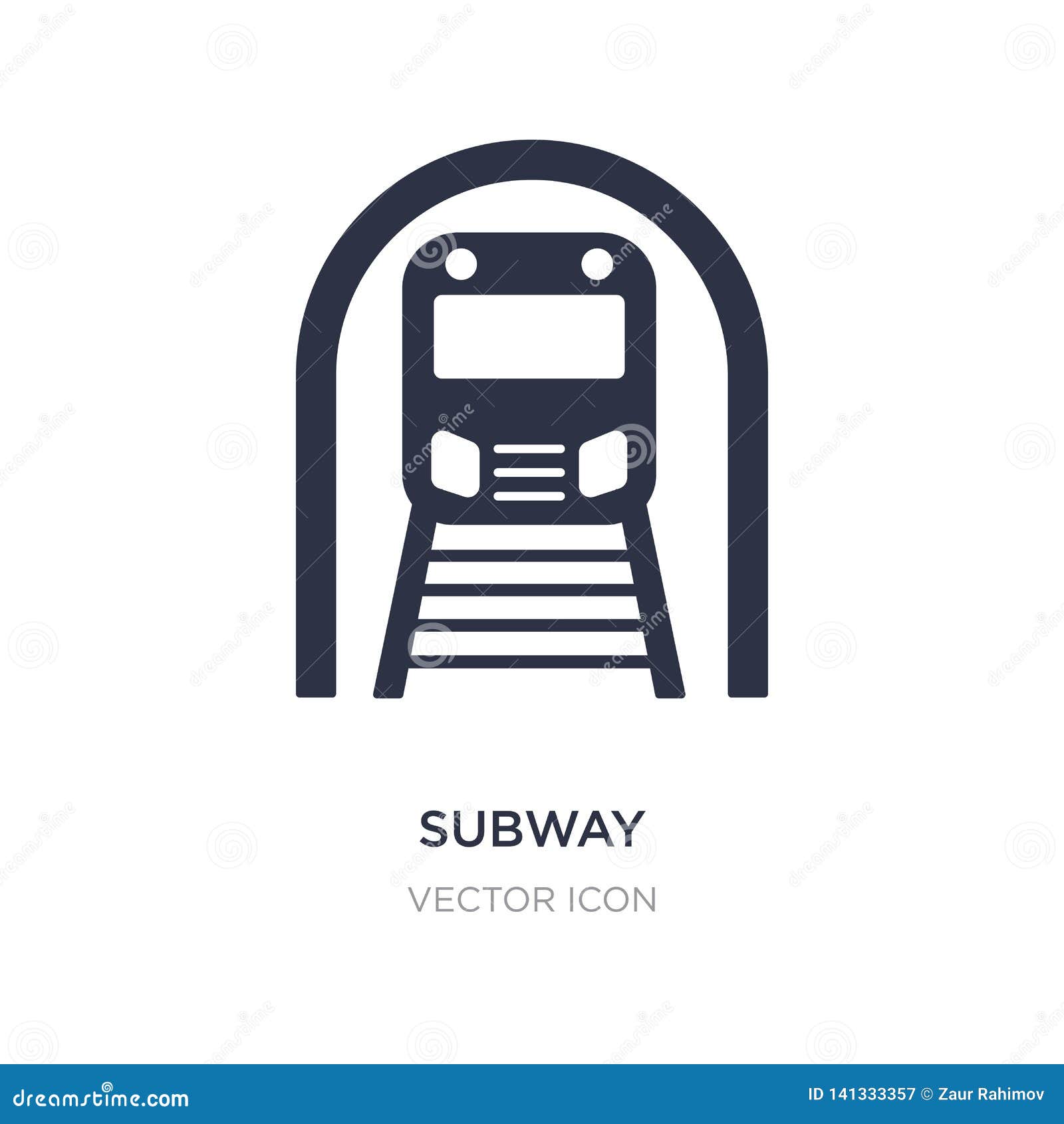 Subway Icon. Metro, Mass Rapid Transit, Public Transport Vector ...
