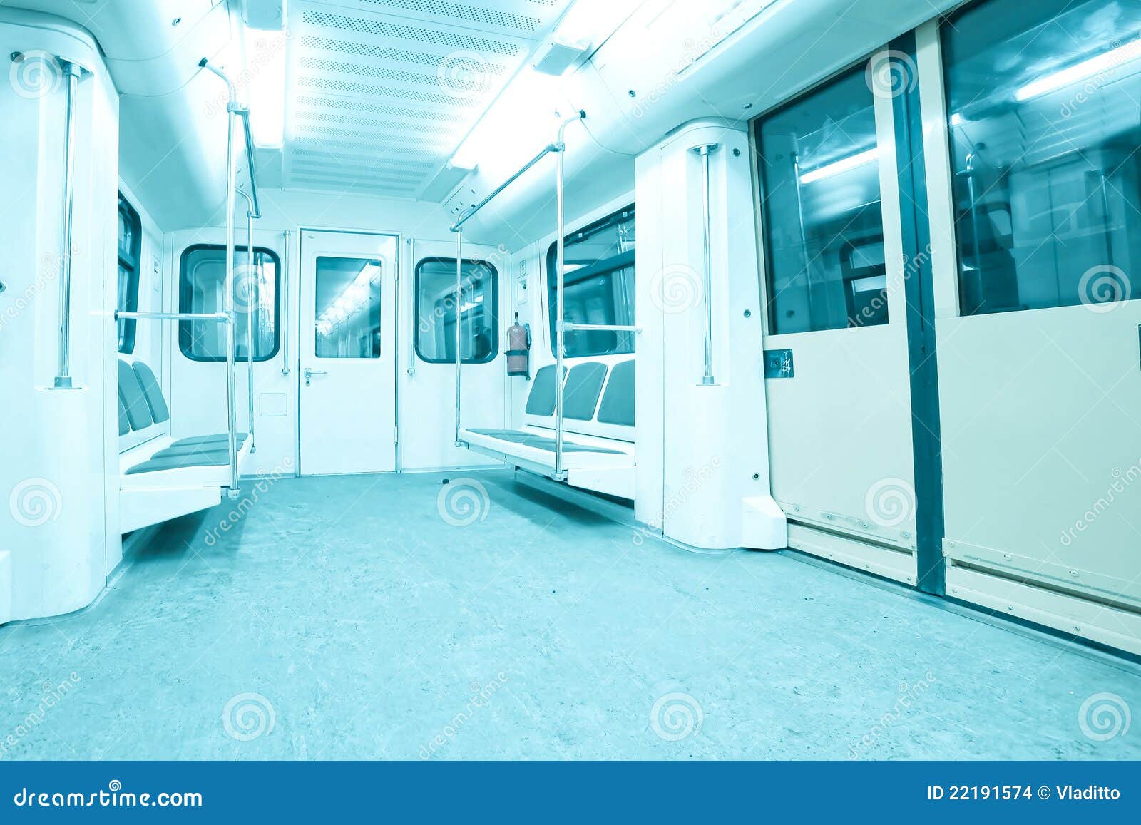 Subway inside stock photo. Image of handrail, lamp, arrival - 22191574