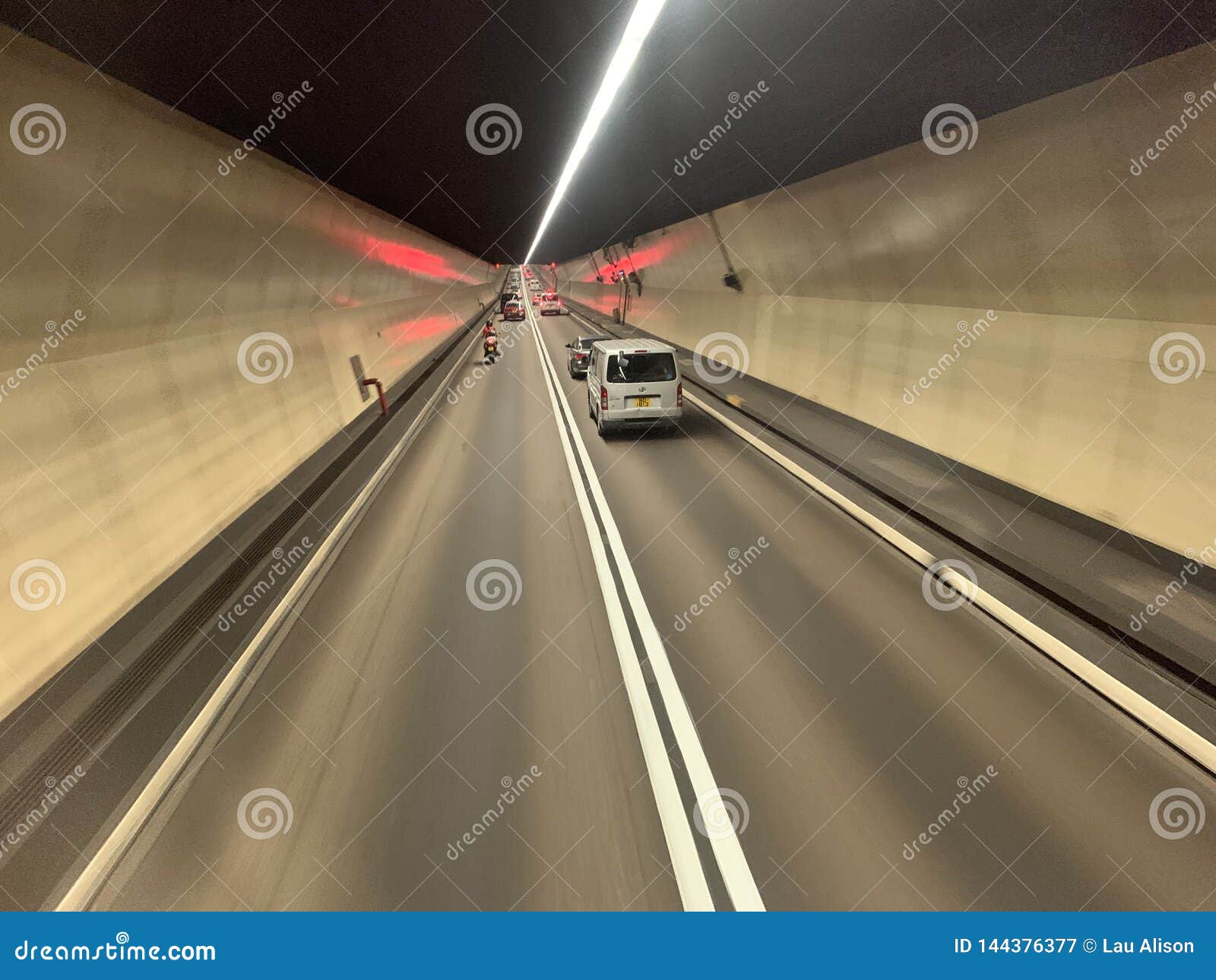 Subway Inside the Ocean Under the Victoria Harbour Editorial ...