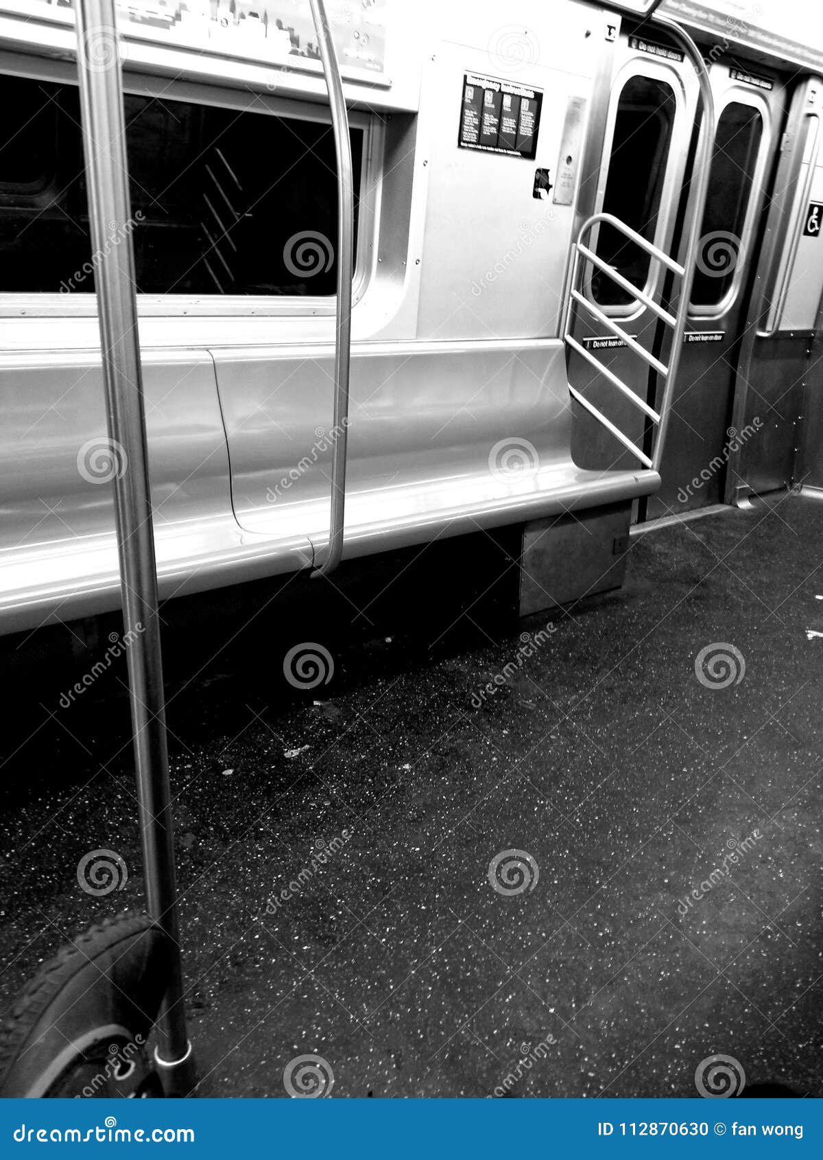 Subway night stock photo. Image of night, blackandwhite - 112870630