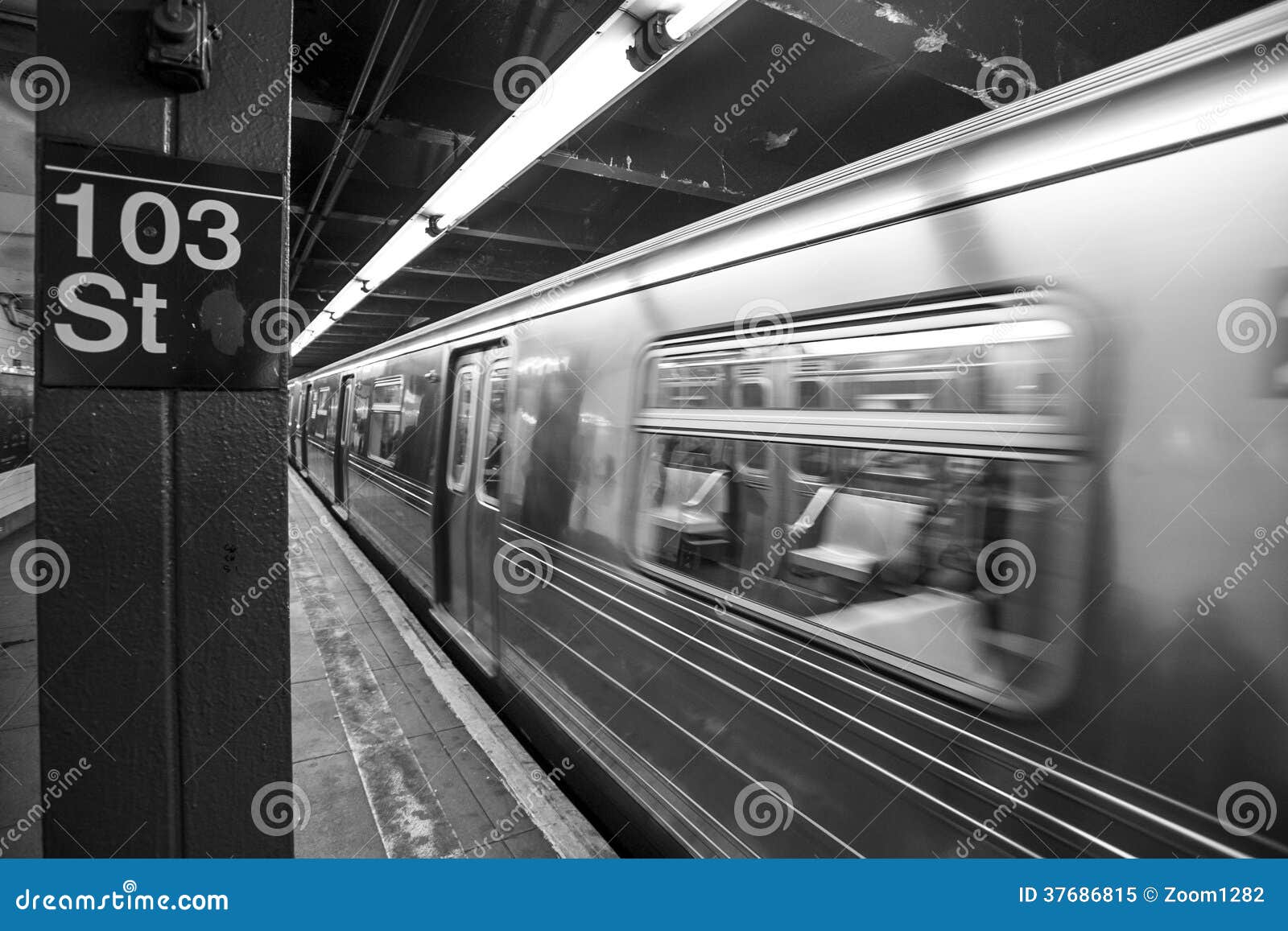 Subway stock image. Image of subway, blur, transport - 37686815