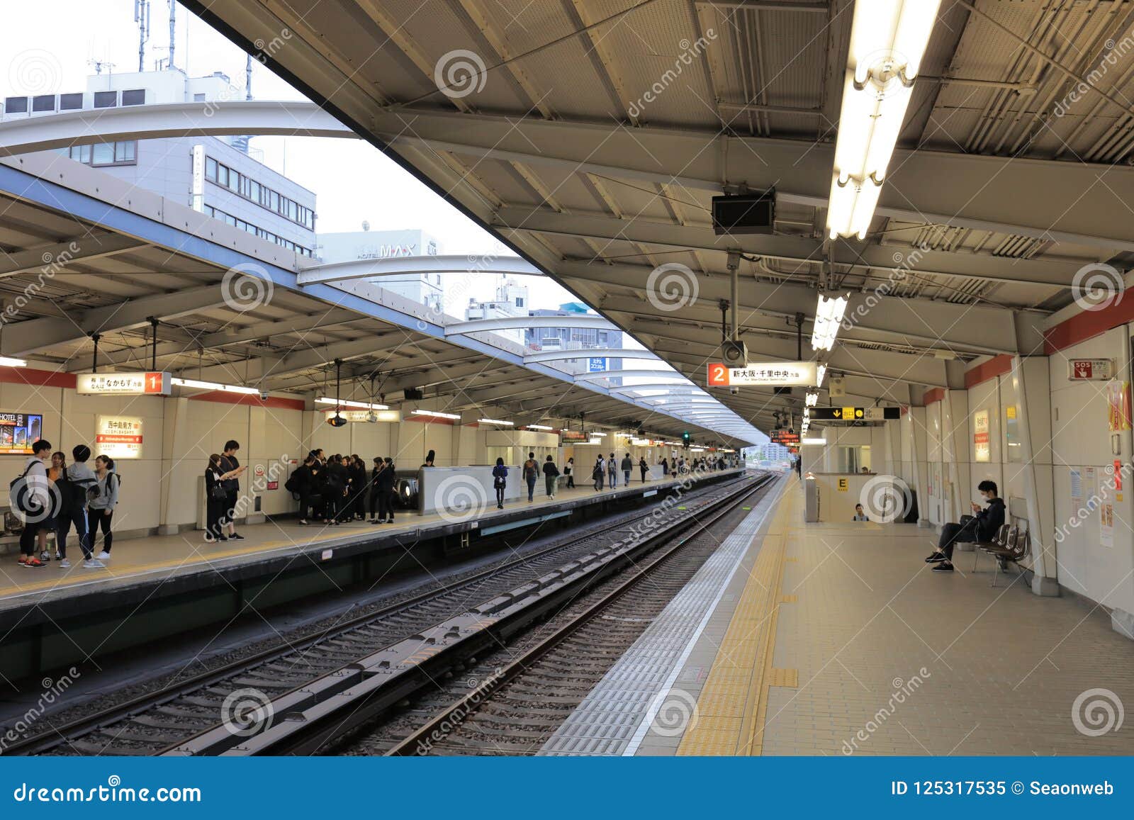 Osaka Subway One of the Busiest Metro System Editorial Image - Image of ...