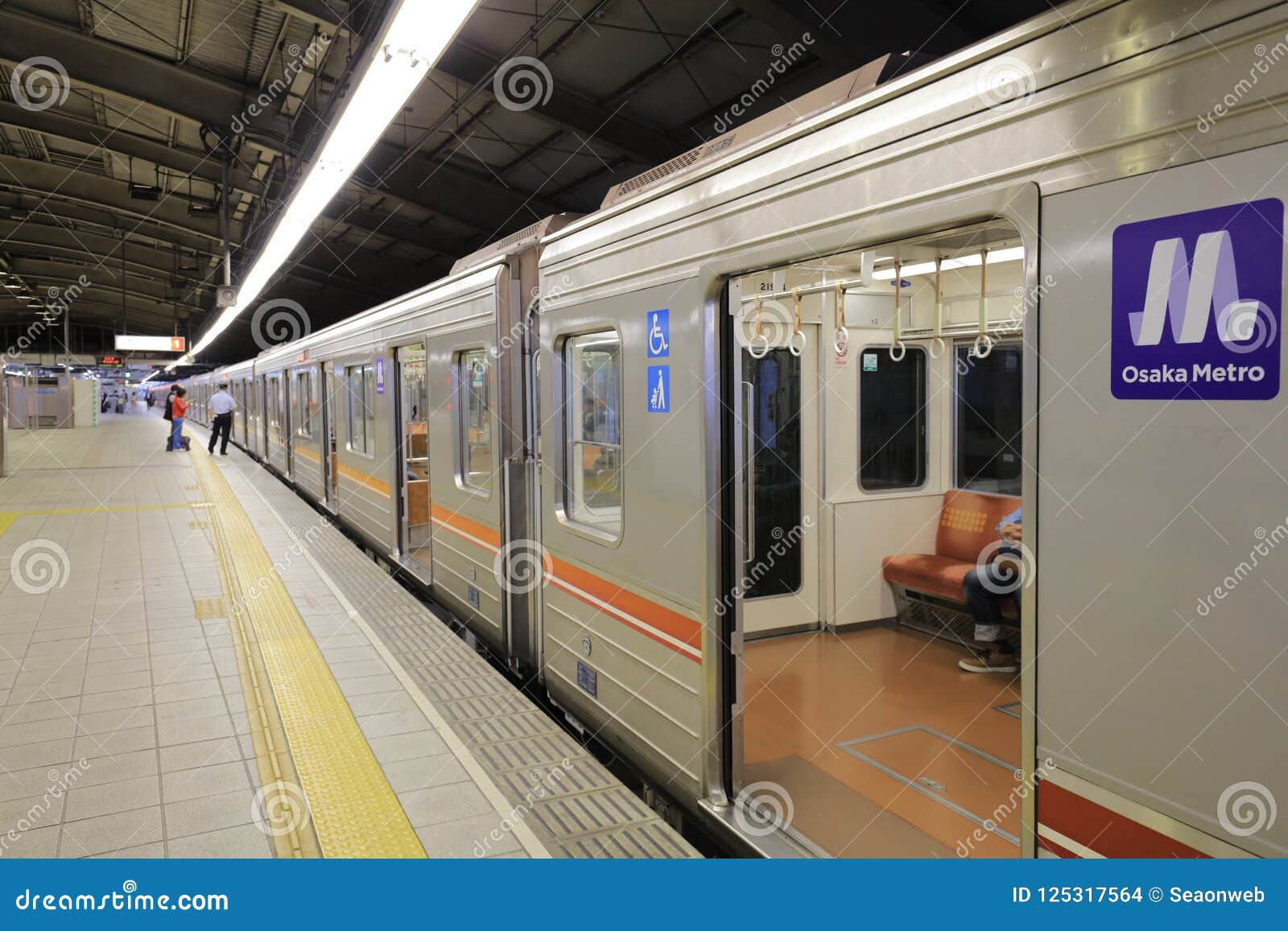 Osaka Subway One of the Busiest Metro System Editorial Stock Image ...