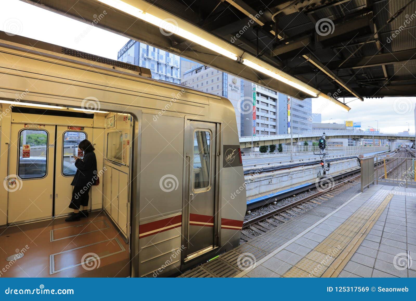 Osaka Subway One of the Busiest Metro System Editorial Stock Image ...