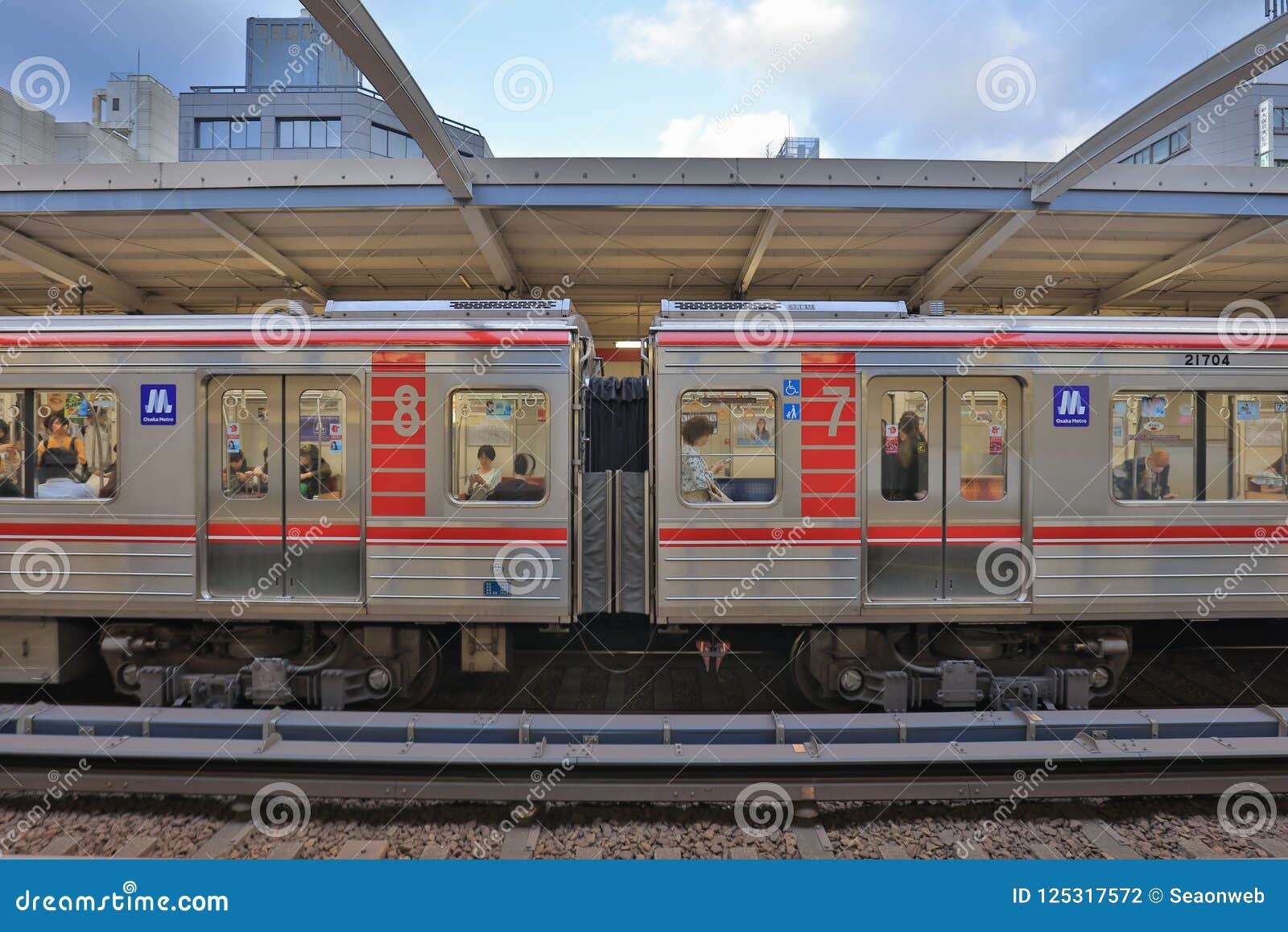 Osaka Subway One of the Busiest Metro System Editorial Photography ...