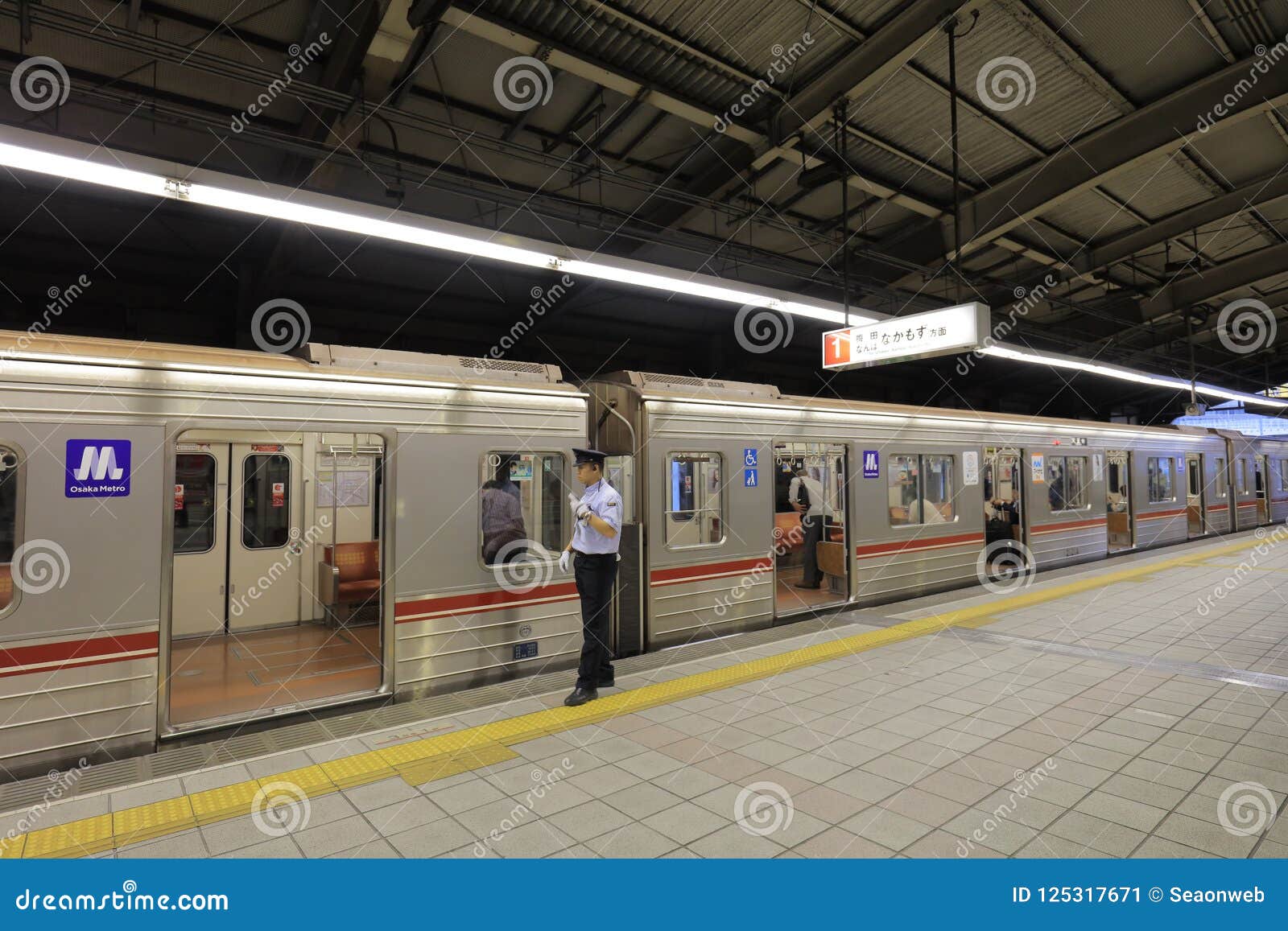 Osaka Subway One of the Busiest Metro System Editorial Photo - Image of ...