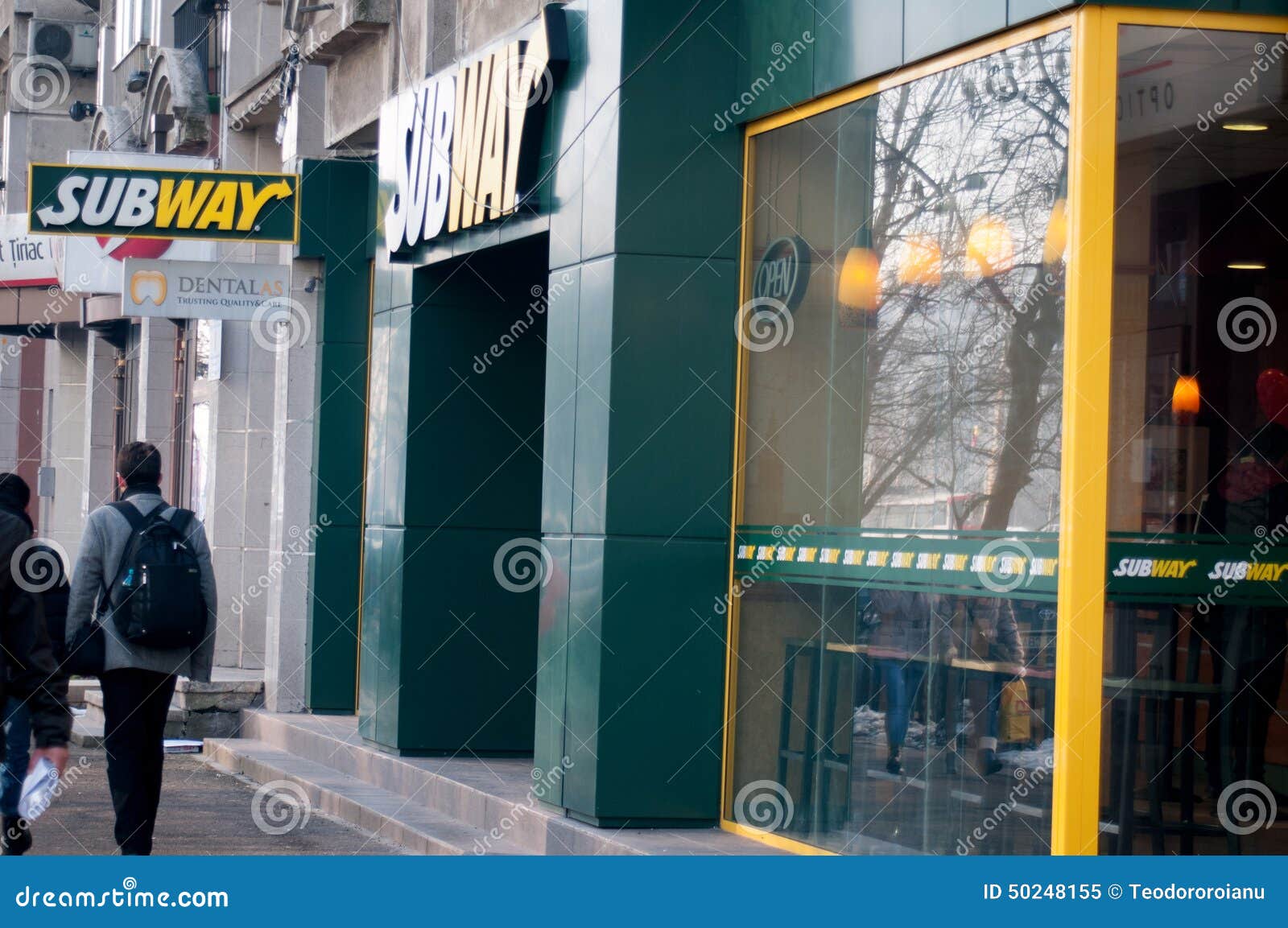 Subway restaurant editorial image. Image of company, service - 50248155