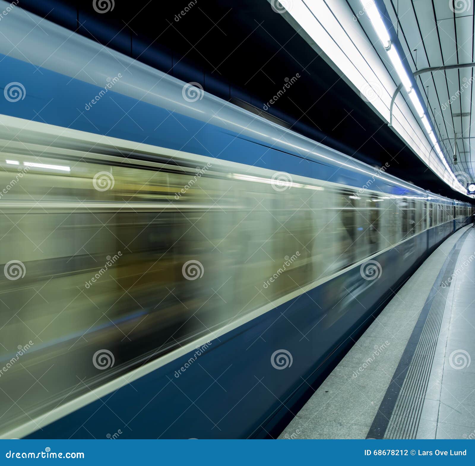 The subway stock photo. Image of station, subway, lights - 68678212