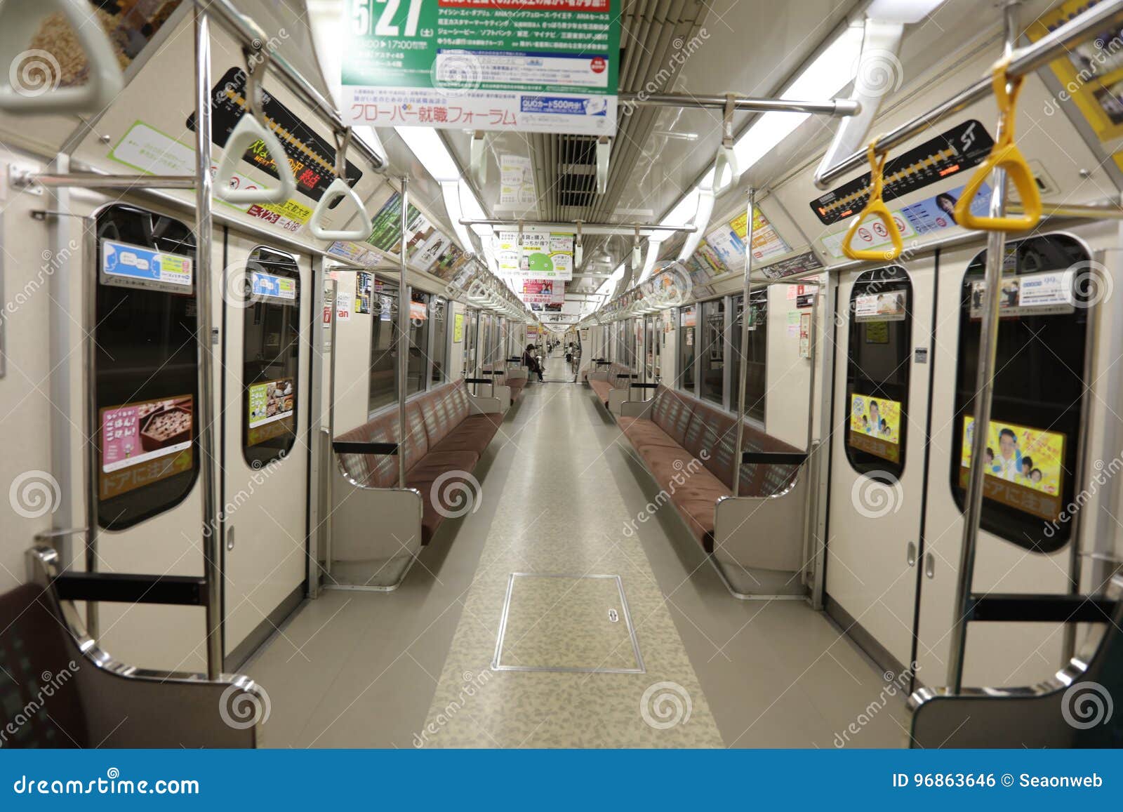 The Subway in Sapporo Downtown, 2017 Editorial Photo - Image of ...