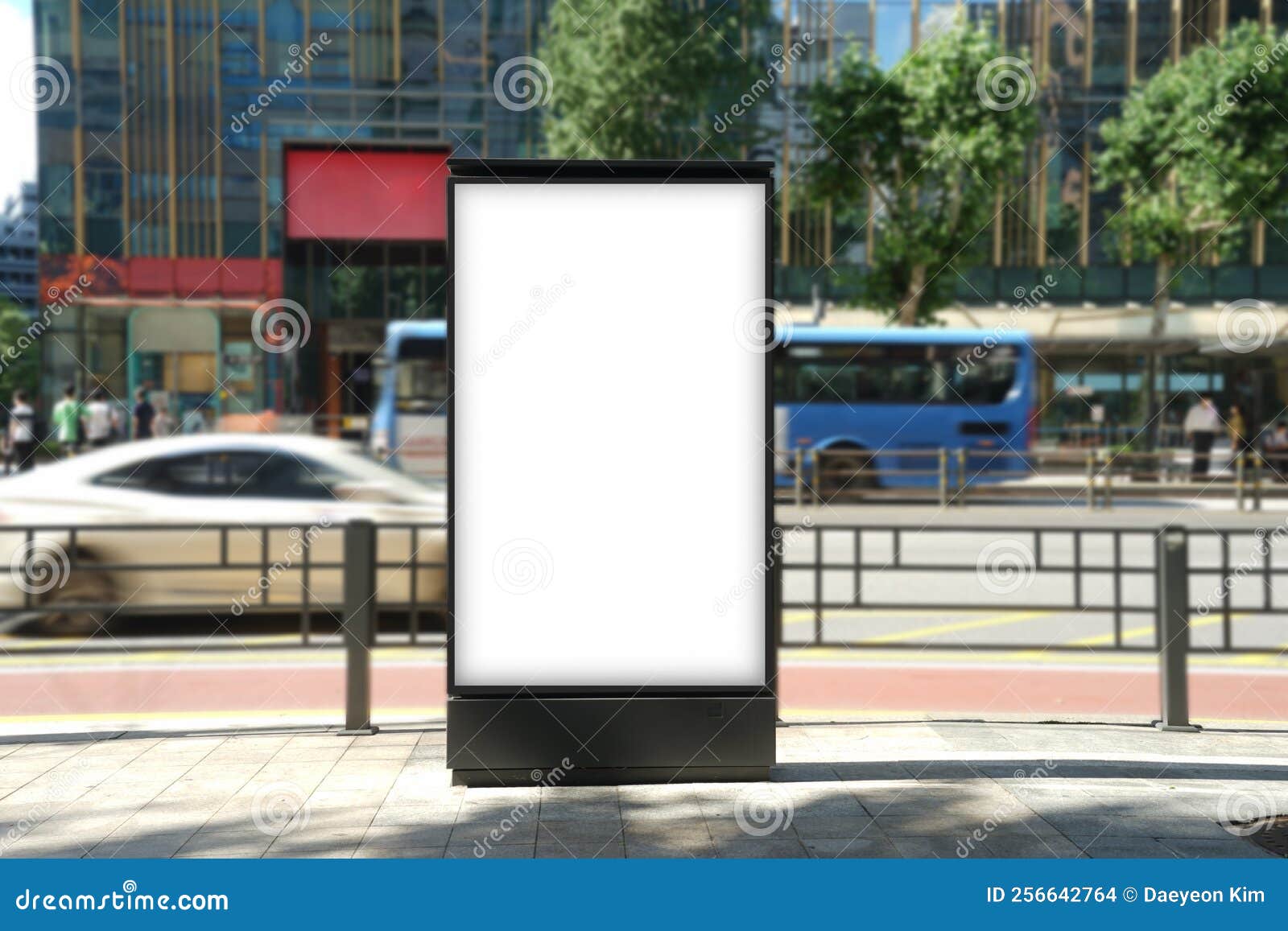 Subway Scenery and Advertising Mockup Stock Photo - Image of poster ...