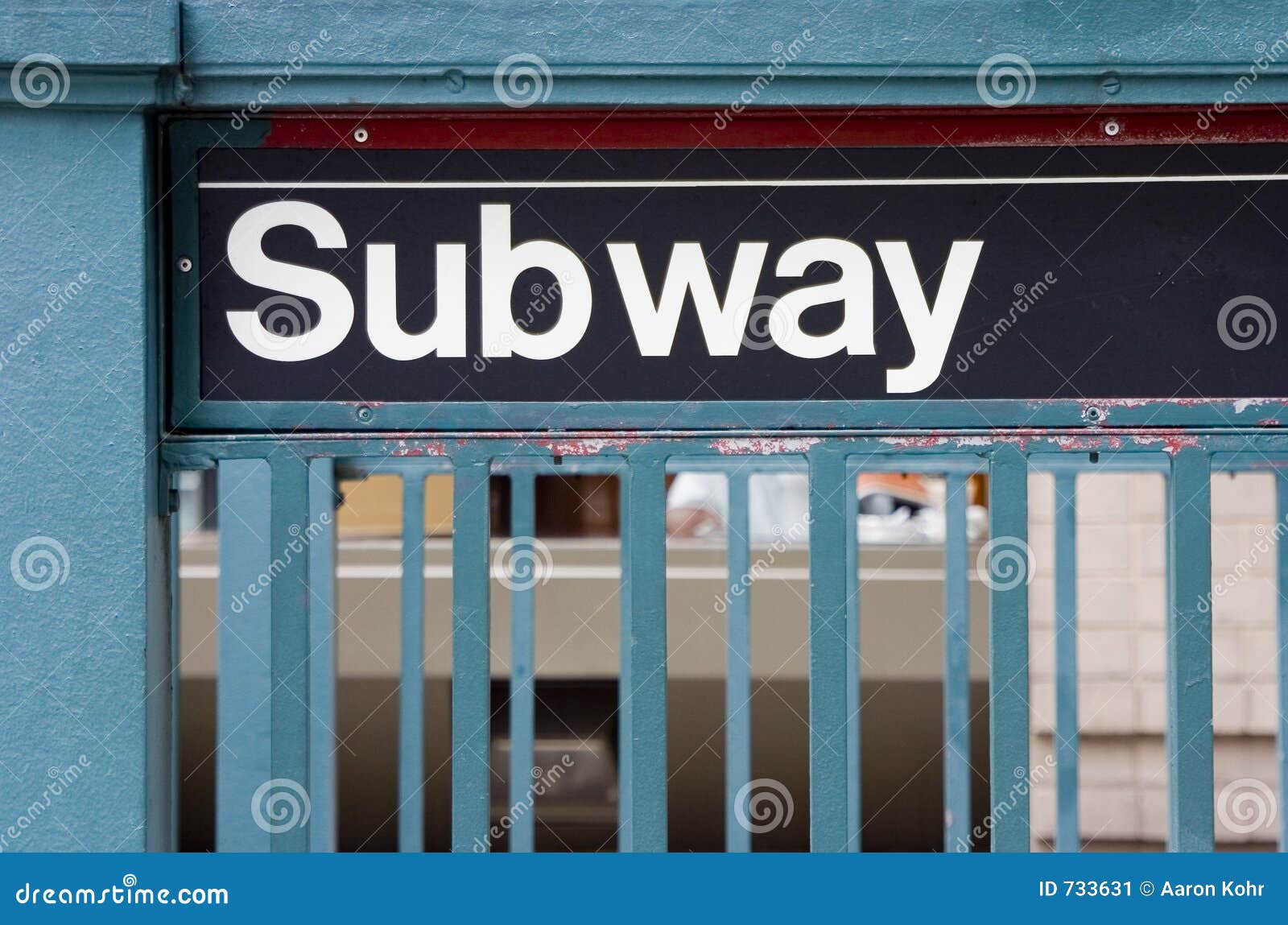 Subway Sign stock image. Image of civic, commute, entrance - 733631