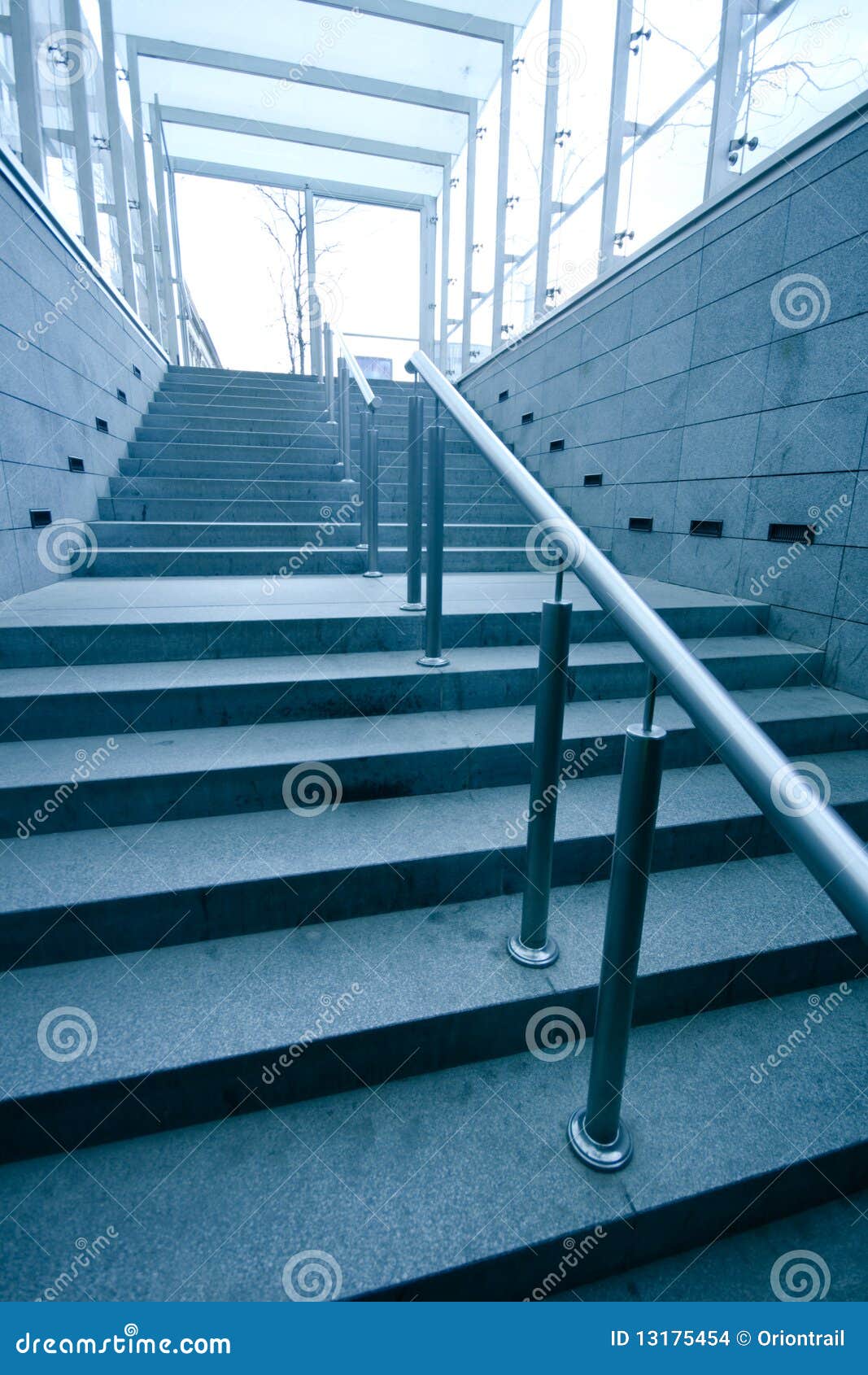Subway stairs stock photo. Image of rise, dark, concept - 13175454