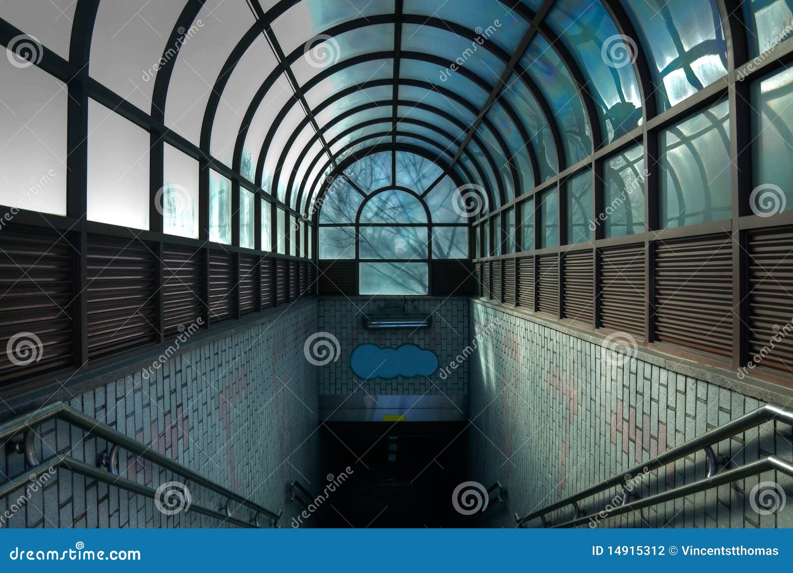 Subway Station stock photo. Image of structure, transportation - 14915312