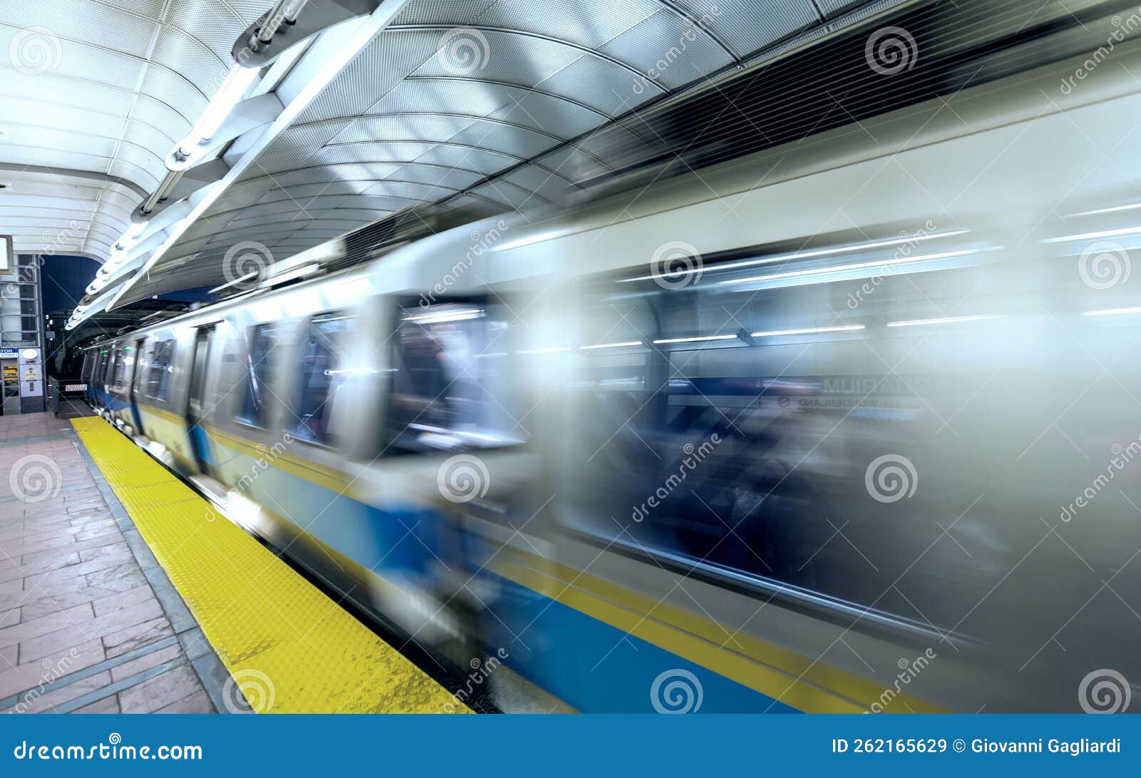 Subway Station Interior, Boston, MA Stock Image - Image of tourism ...
