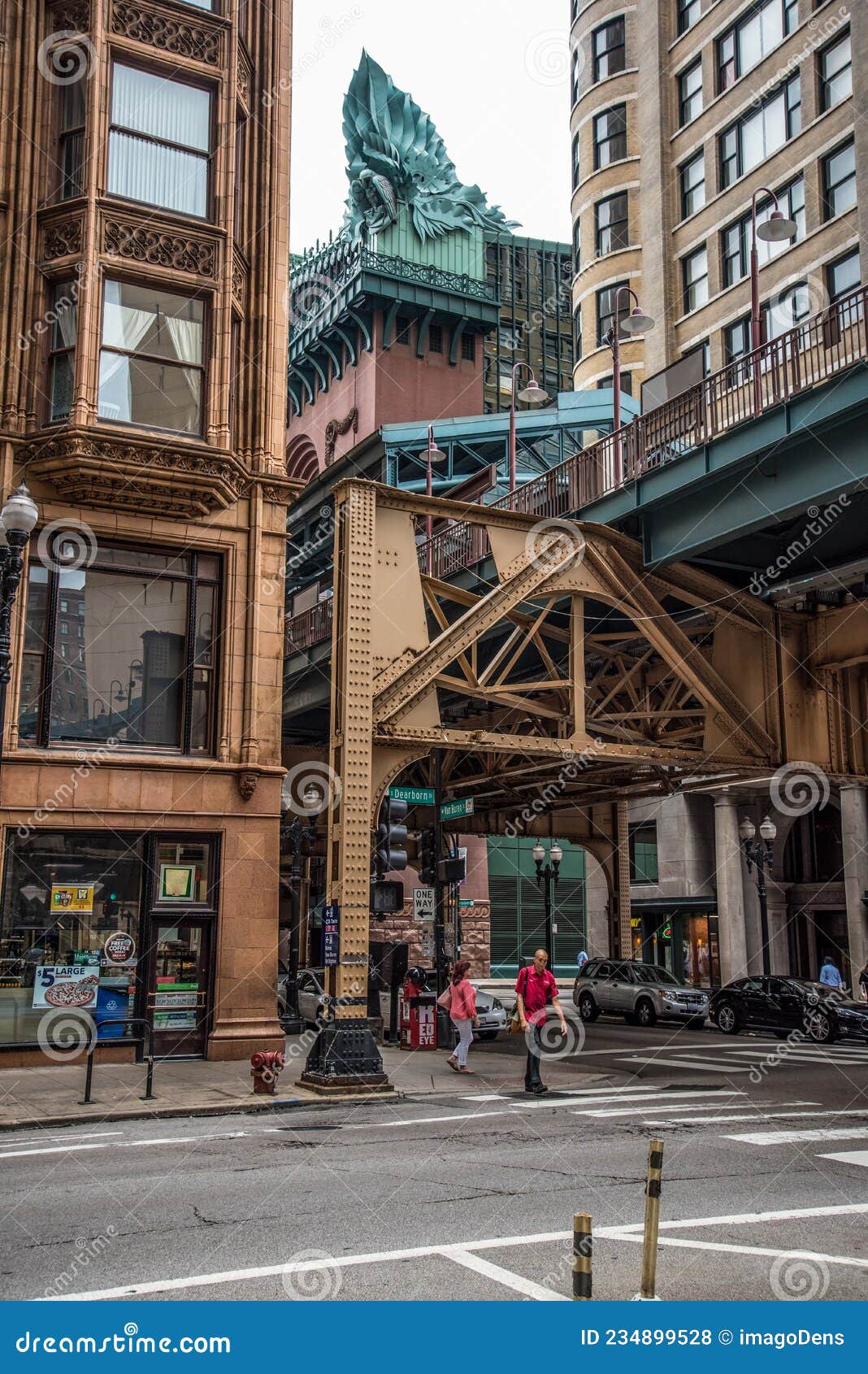 Subway Tracks of the Loop Line in Chicago Editorial Stock Photo - Image ...