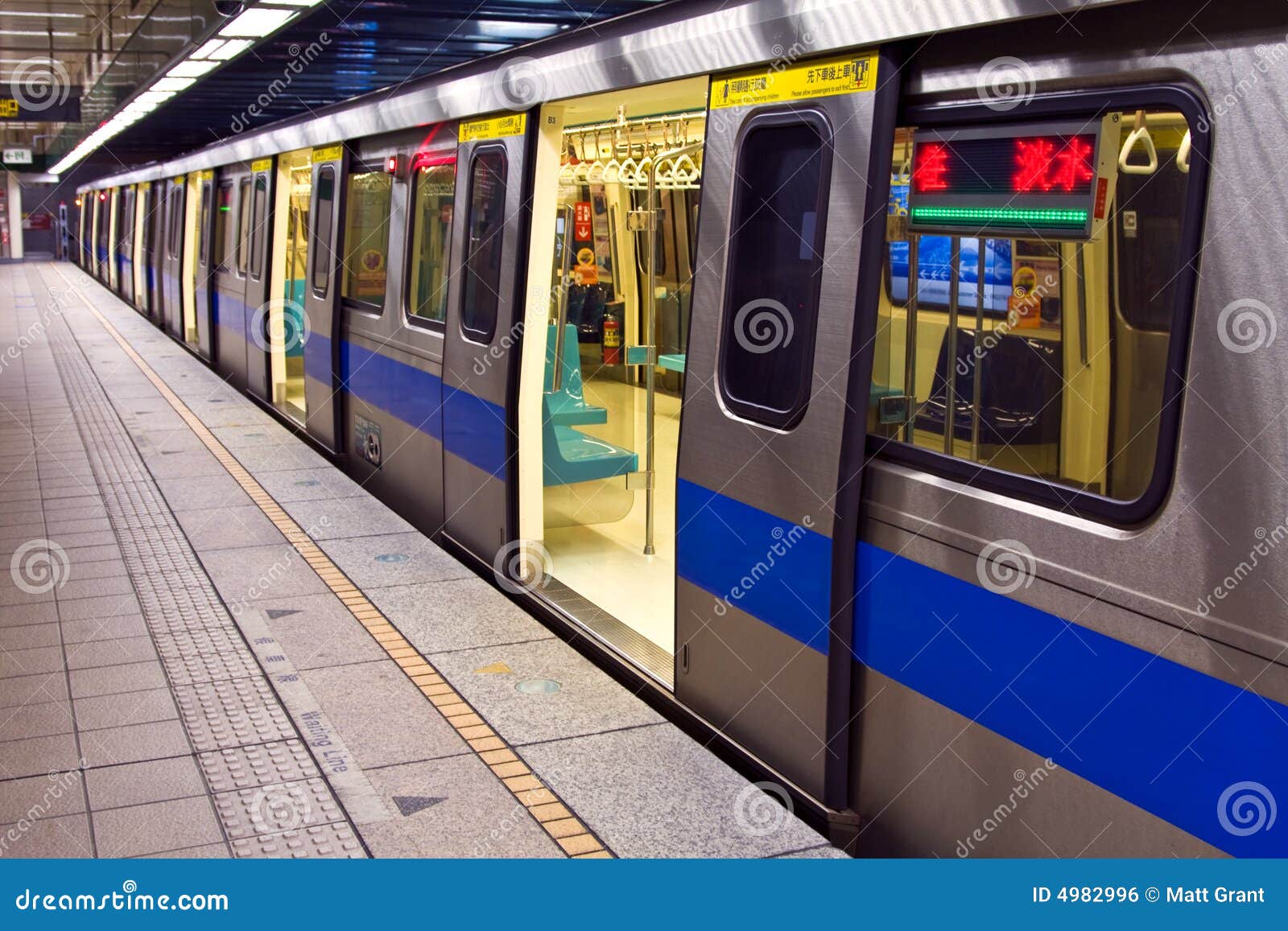 Subway Train Empty Seat Stock Image | CartoonDealer.com #27297139