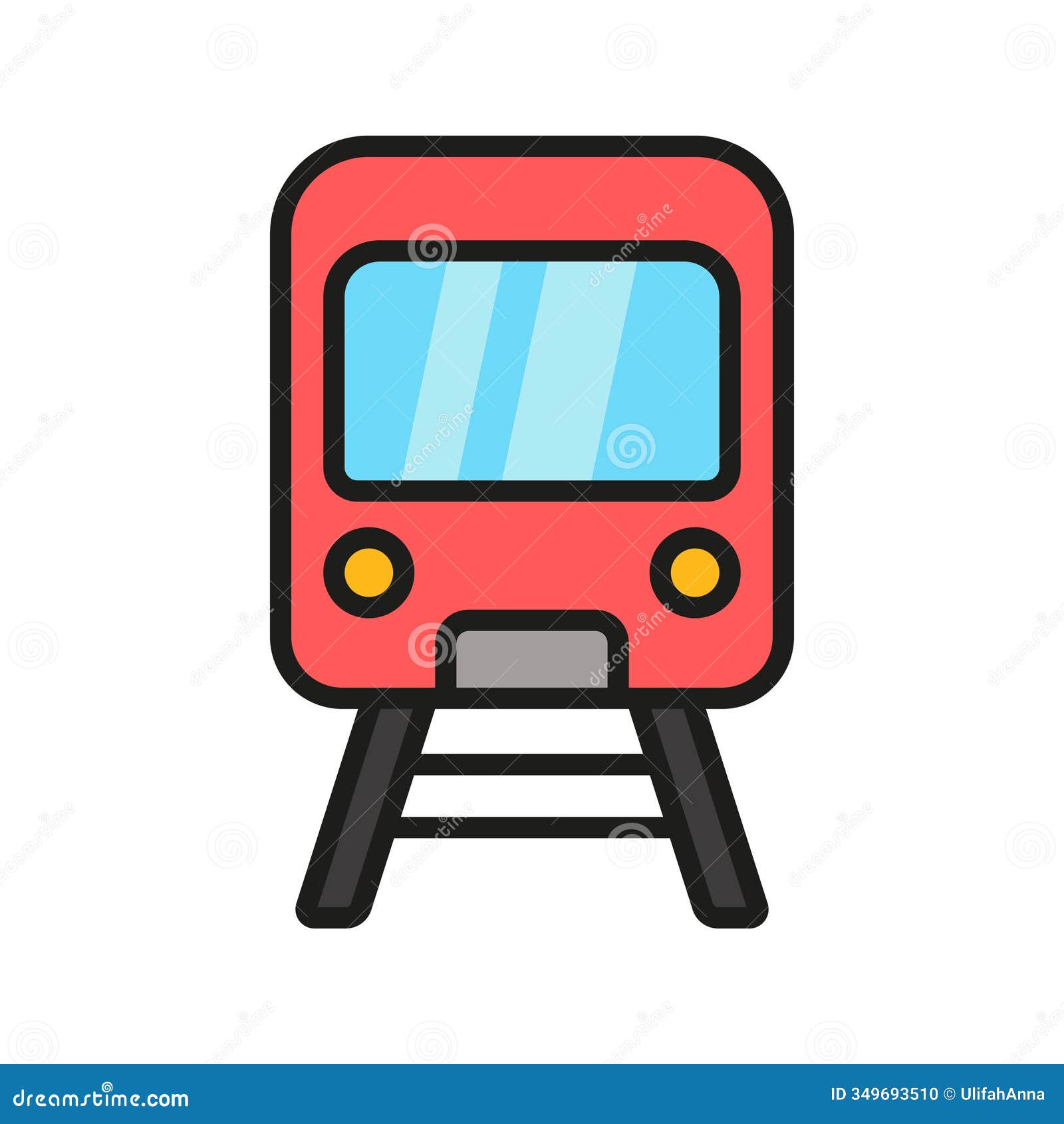 Subway Train Icon Vector Design Templates Simple and Modern Stock ...