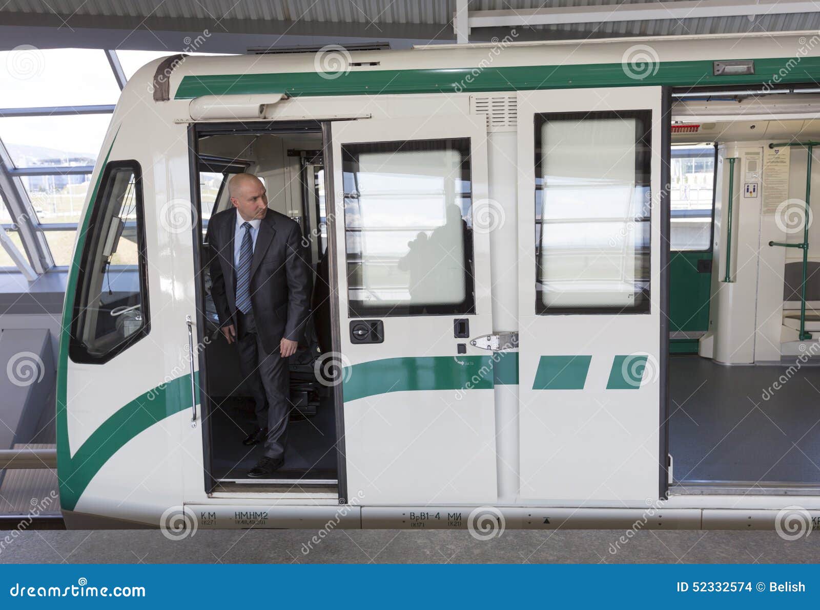 Subway Train Operator Driver Editorial Stock Image - Image of sofia ...