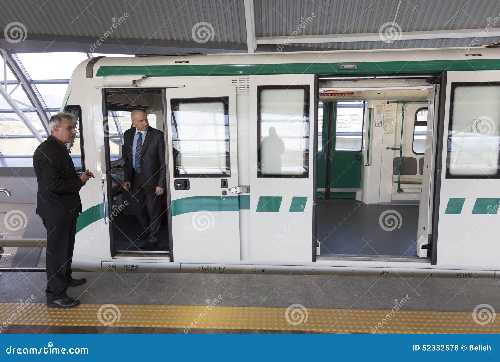 Subway Train Operator Driver Editorial Stock Photo - Image of railroad ...