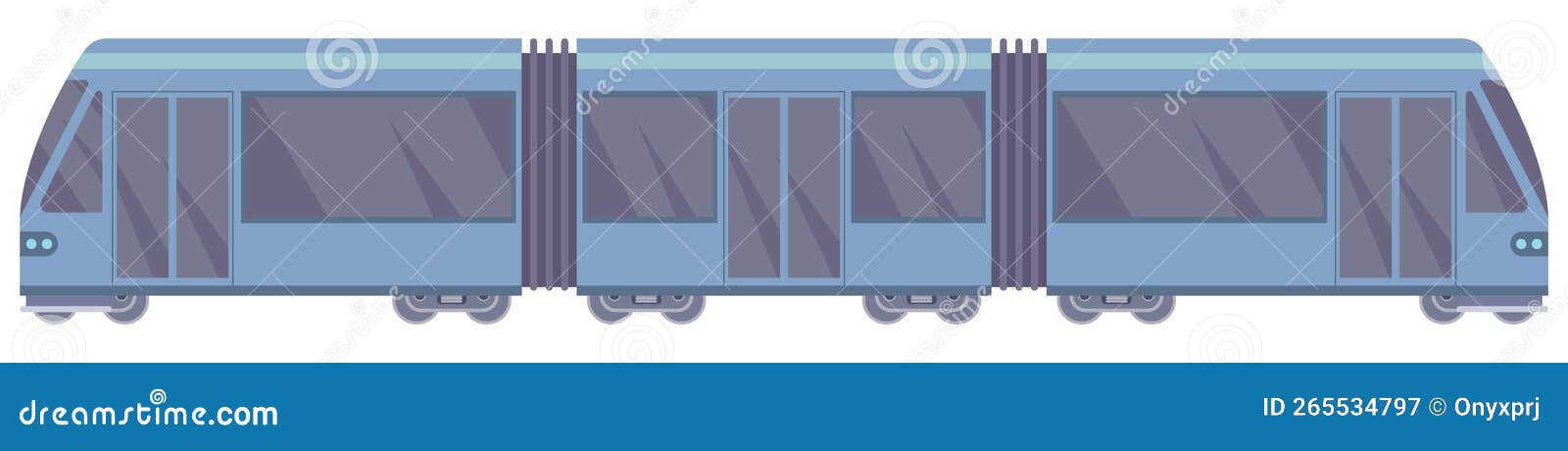 Subway Train Side View. Passenger Transport Icon Stock Vector ...