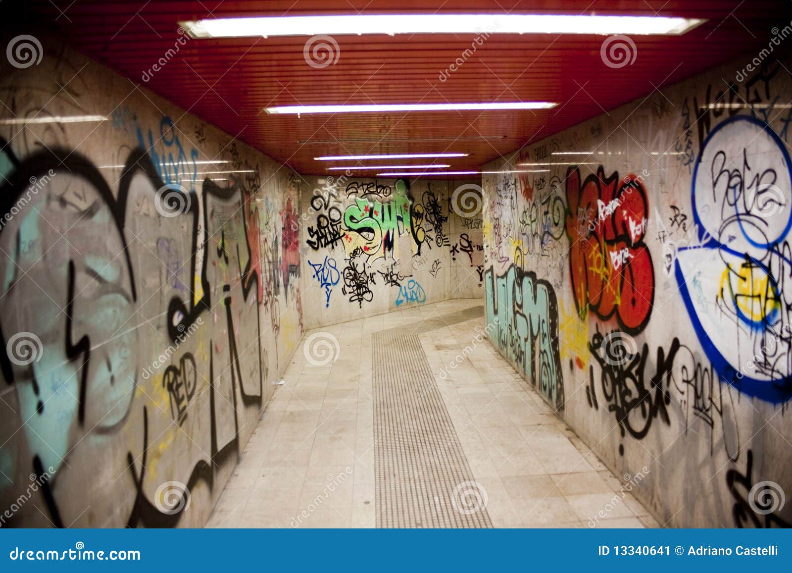 Subway Urban Graffiti Background Stock Image - Image of blue, urban ...