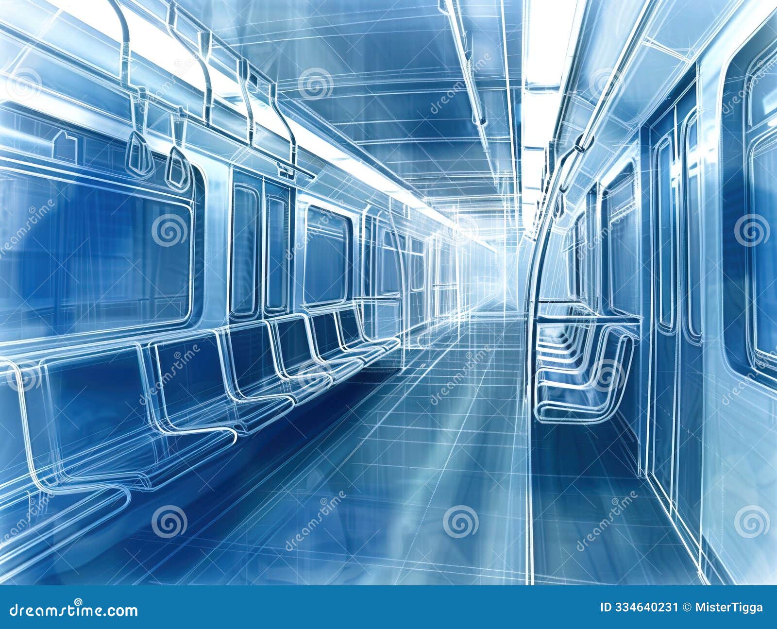Subway Visualization with Augmented Reality Transparent Subway in ...