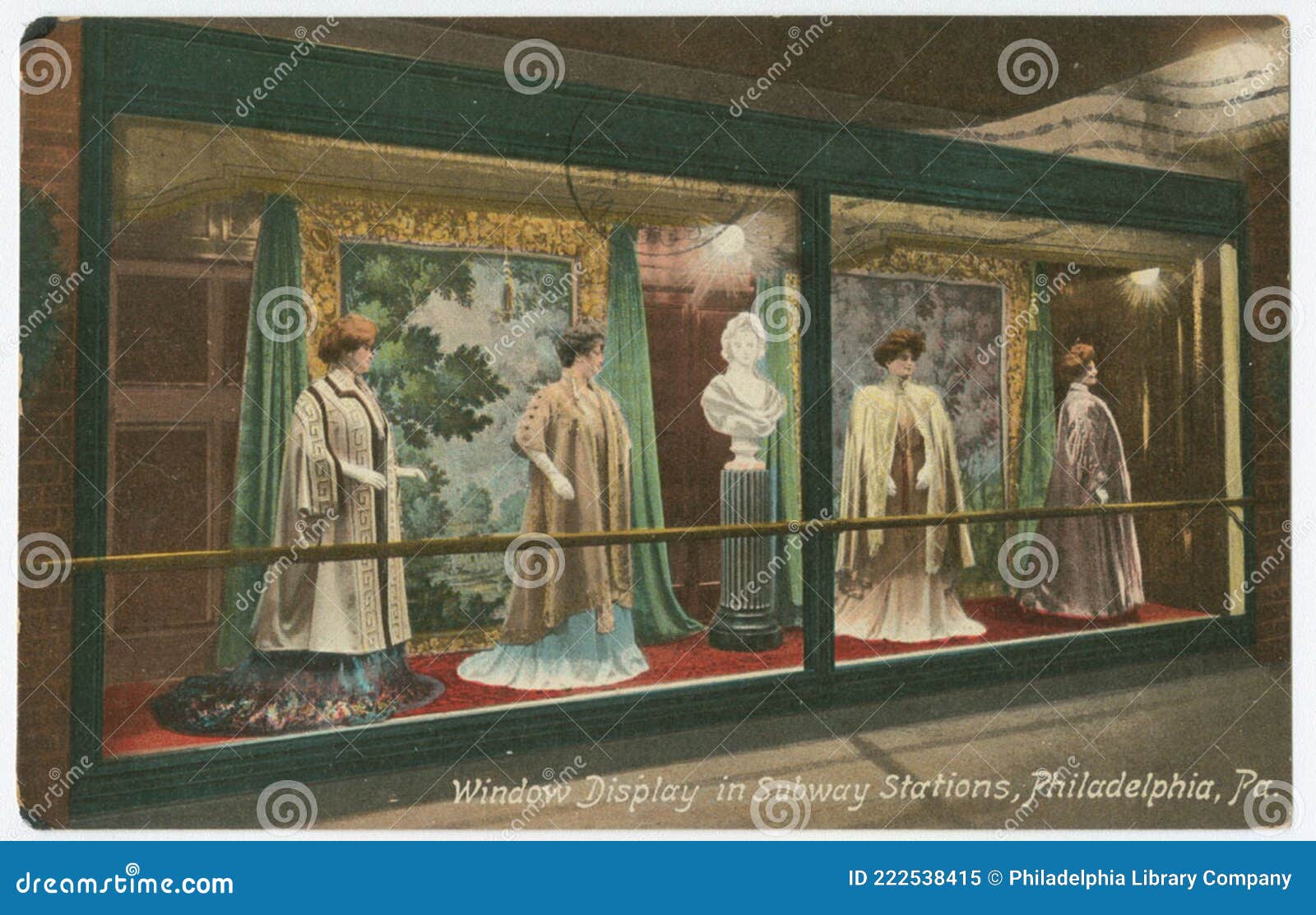 Subway Window Display, Ca. 1910 Picture. Image: 222538415