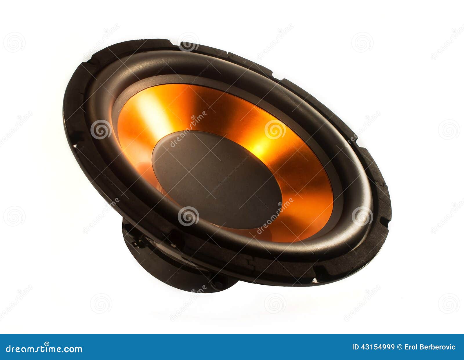 Subwoofer speaker stock image. Image of sound, musical - 43154999