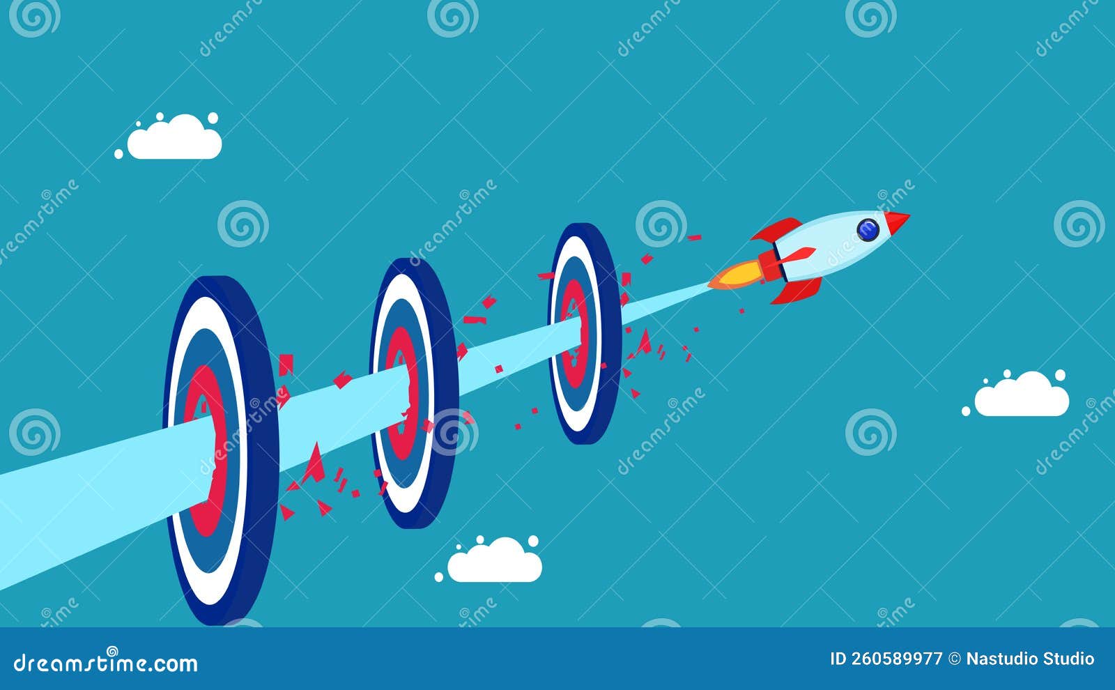 Succeeded Above the Original Goal. the Rocket Flew Past the Target ...