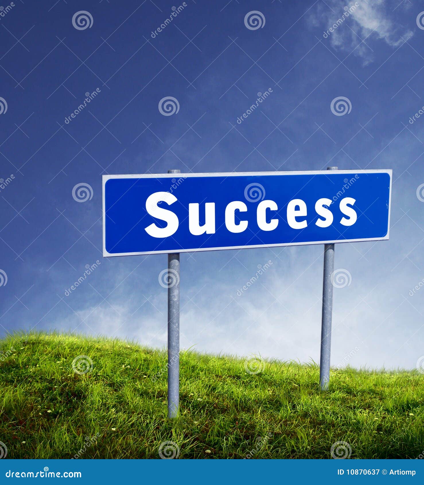 Succes Sign Board Royalty-Free Stock Photography | CartoonDealer.com ...