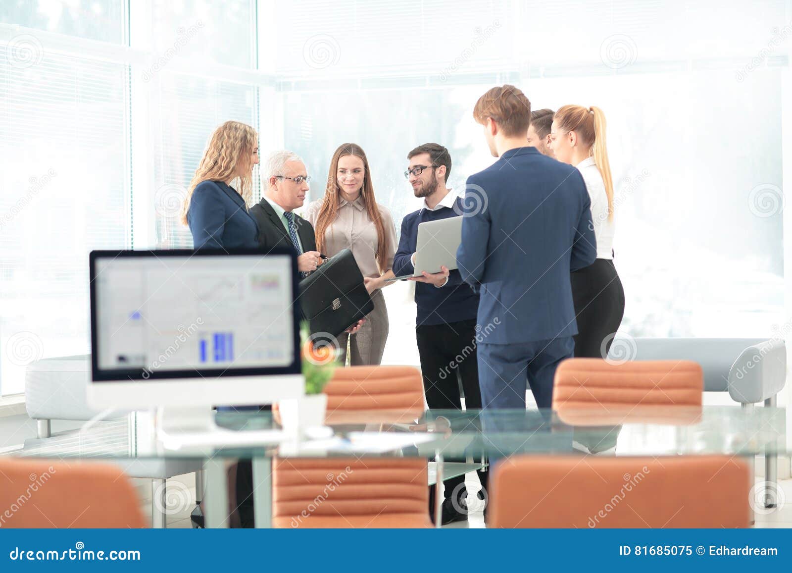 Succesfull Business Team Planning Work Together Stock Image - Image of ...