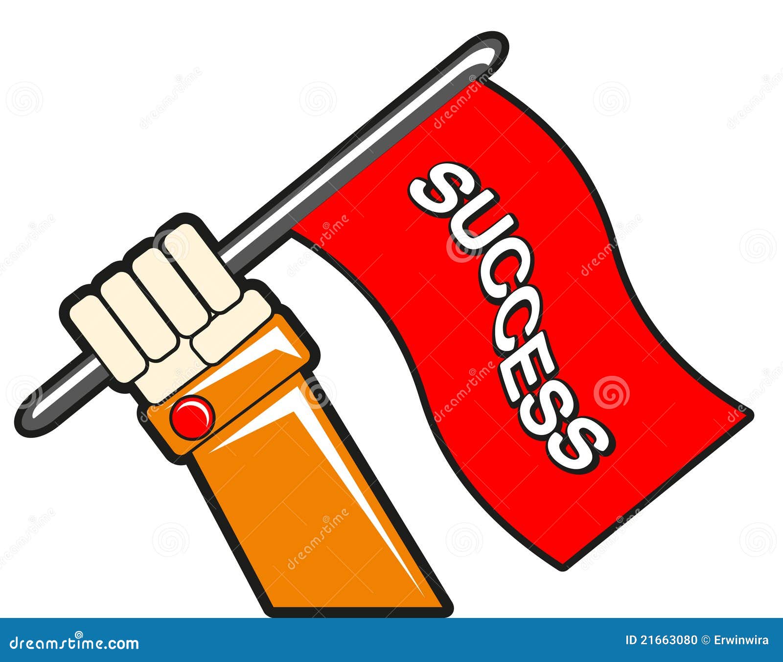 Success stock illustration. Illustration of success, competition - 21663080