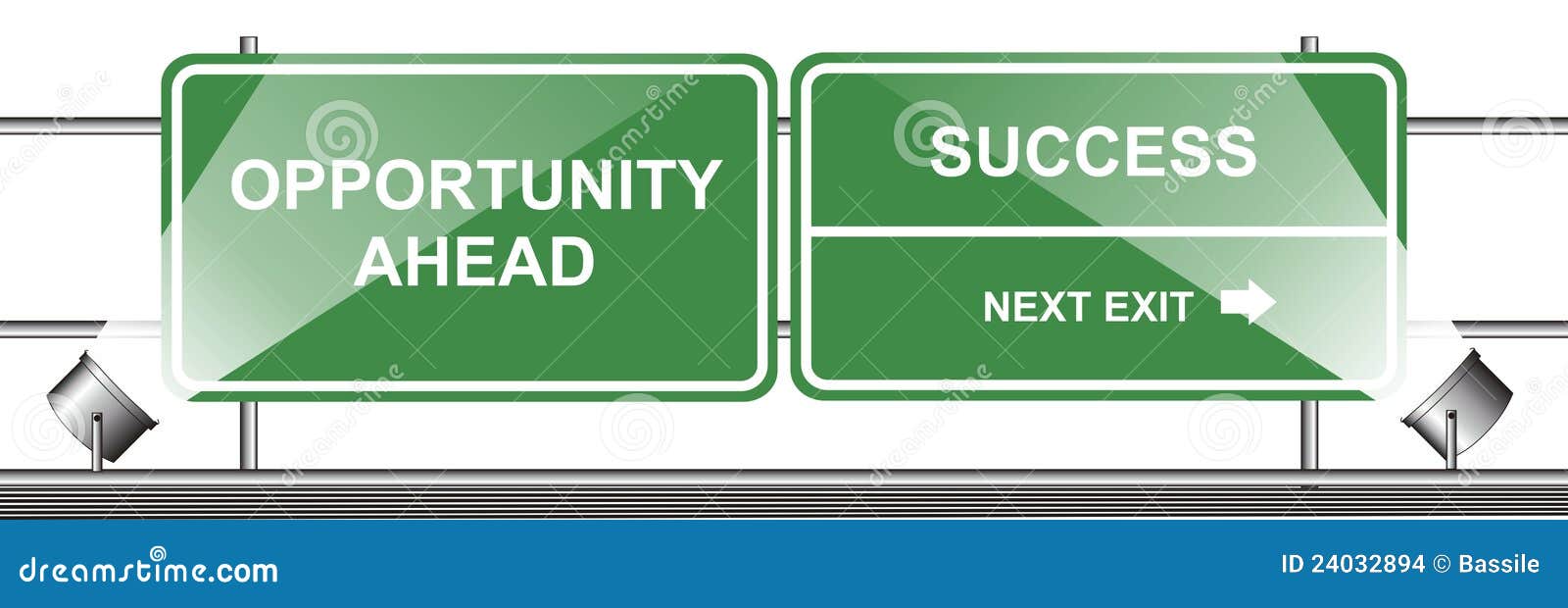 Opportunity Ahead Sign Royalty-Free Stock Photo | CartoonDealer.com ...