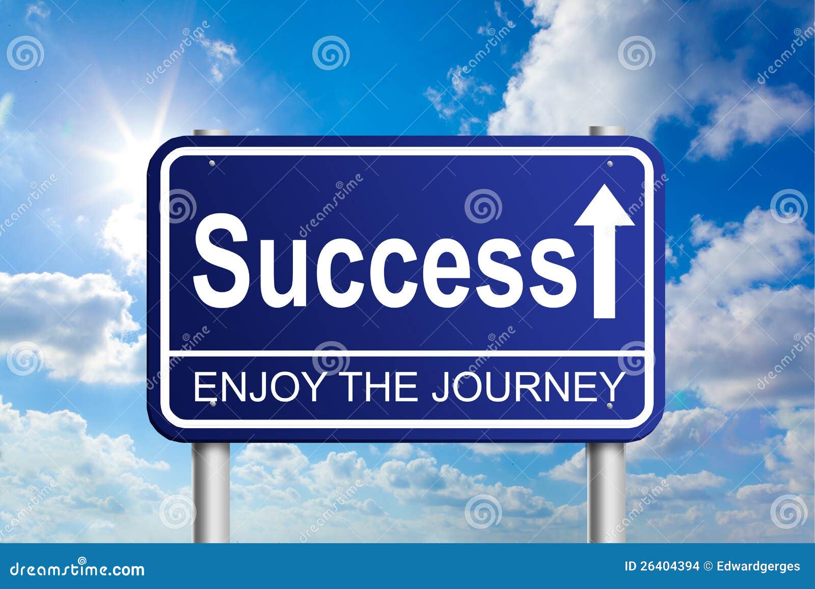 Success stock photo. Image of destination, forecasting - 26404394