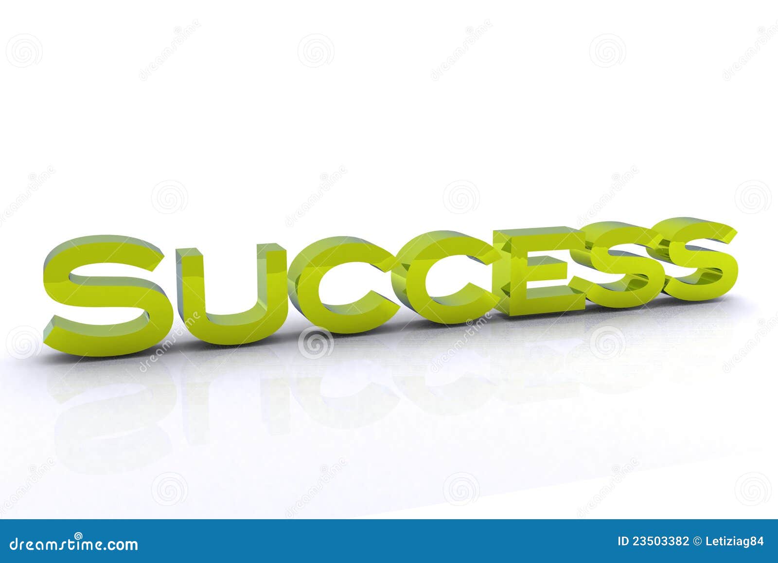 Success - 3D stock illustration. Illustration of gold - 23503382