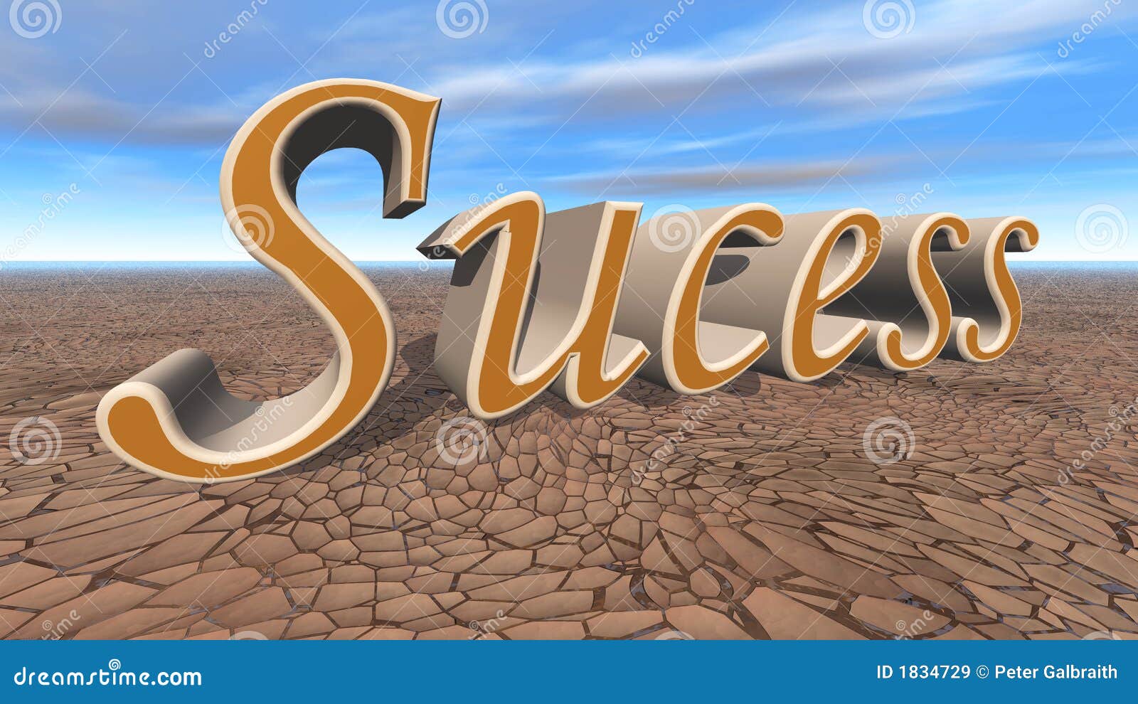 Success 3d render stock illustration. Illustration of sign - 1834729