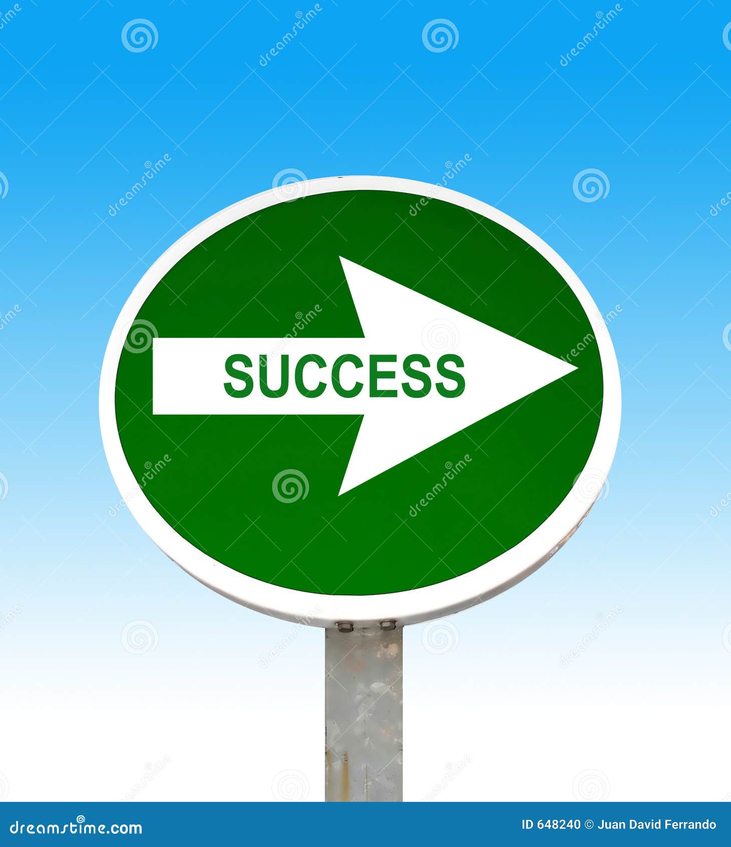 Success stock photo. Image of symbol, signal, arrow, sign - 648240