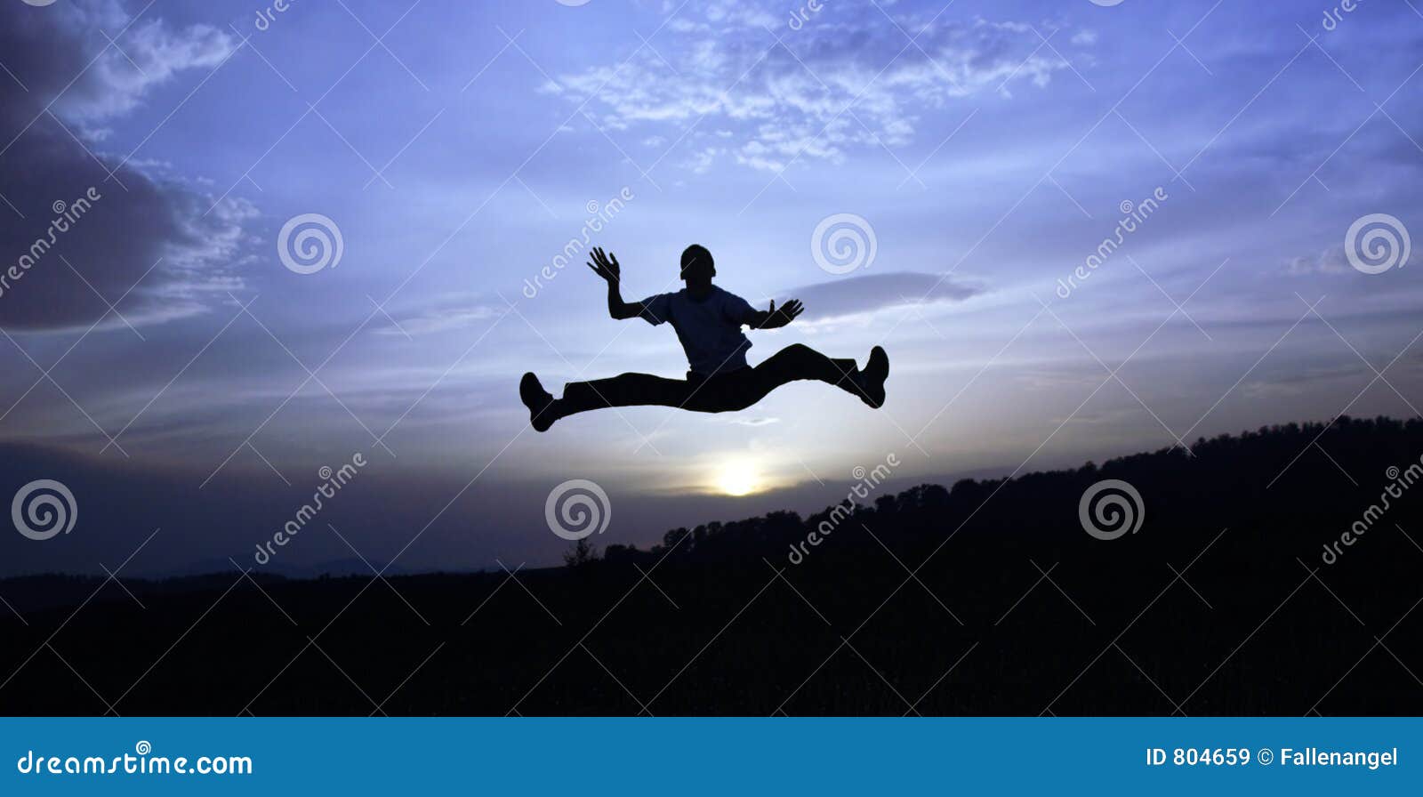 Success stock image. Image of leaping, backlit, lifestyle - 804659