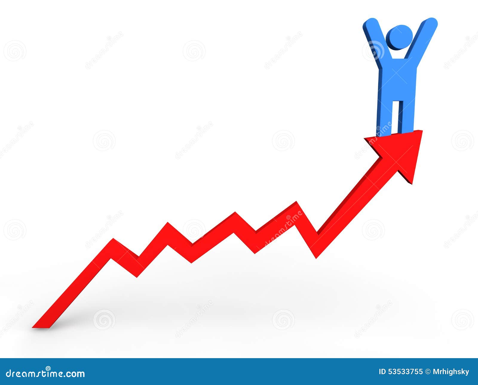 Success achievement stock illustration. Illustration of graph - 53533755