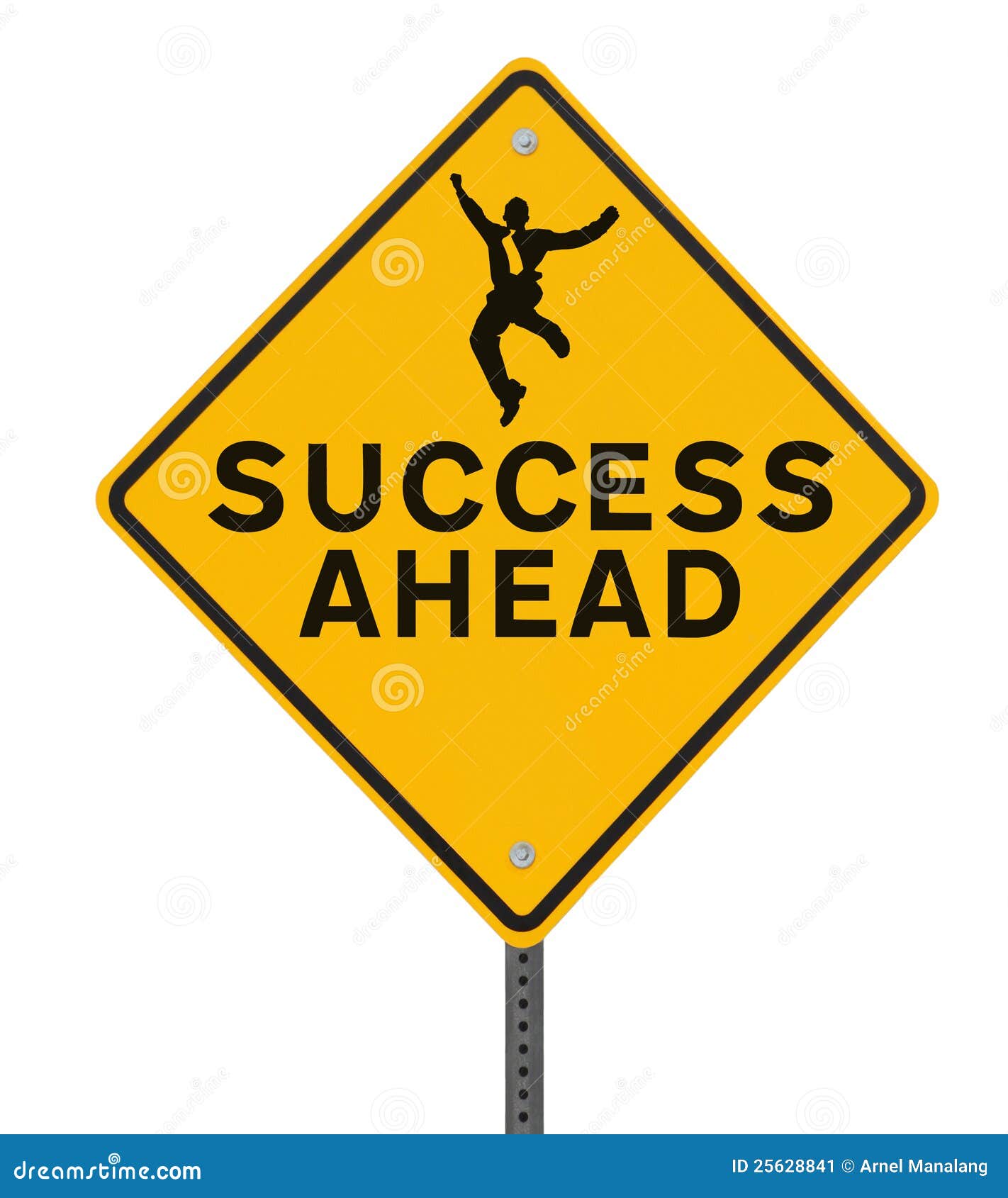 Success Ahead stock image. Image of safety, path, celebrating - 25628841