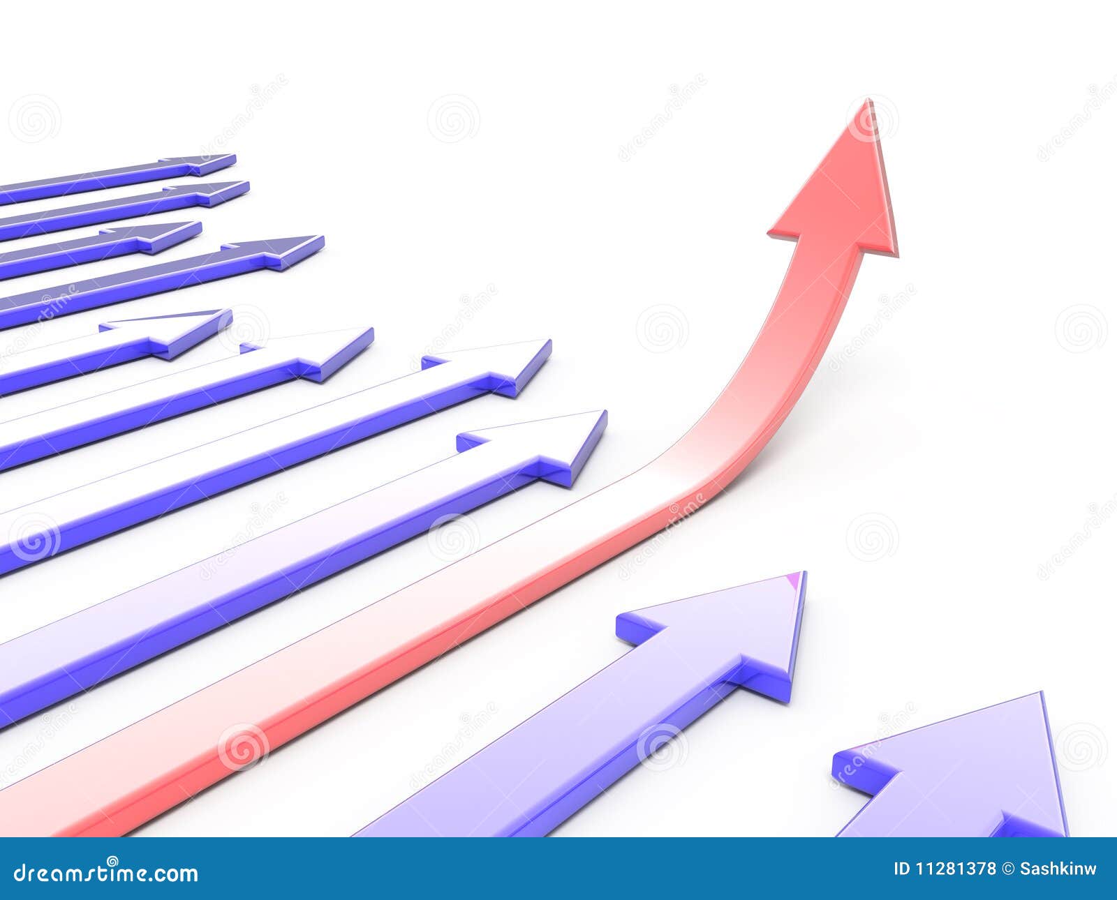 Success arrow stock illustration. Illustration of abstract - 11281378