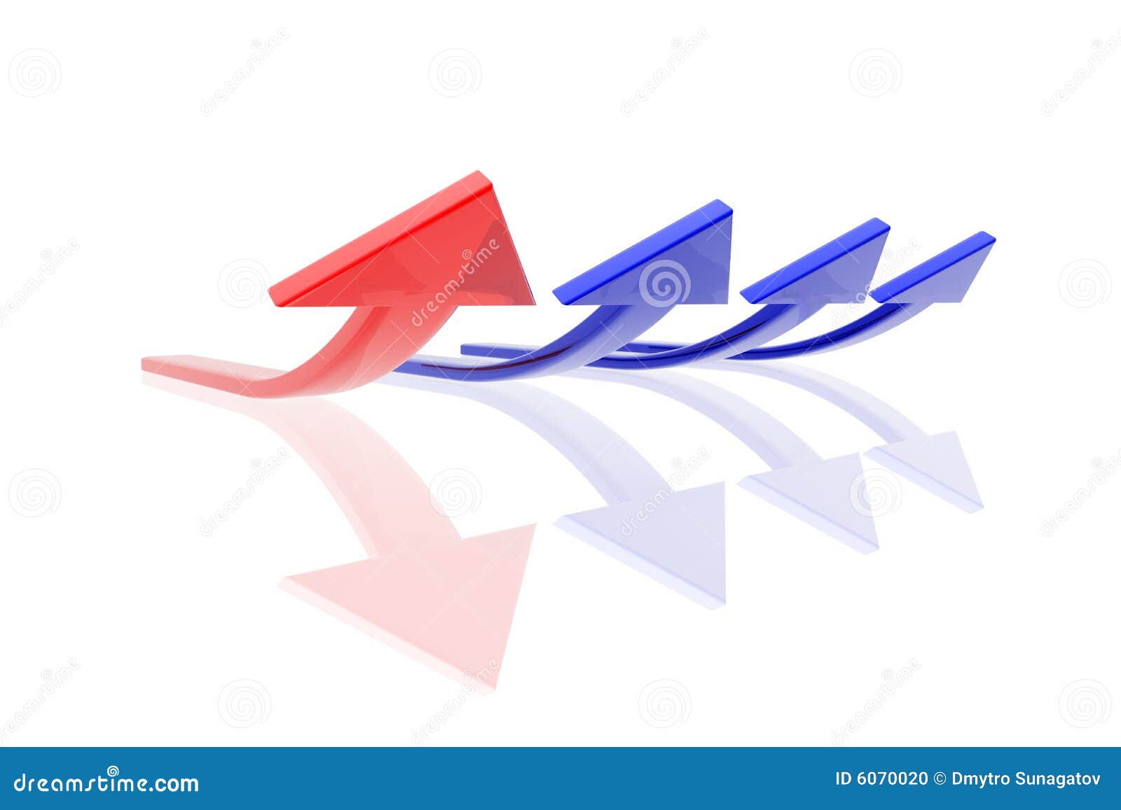 Success arrow stock illustration. Illustration of direction - 6070020