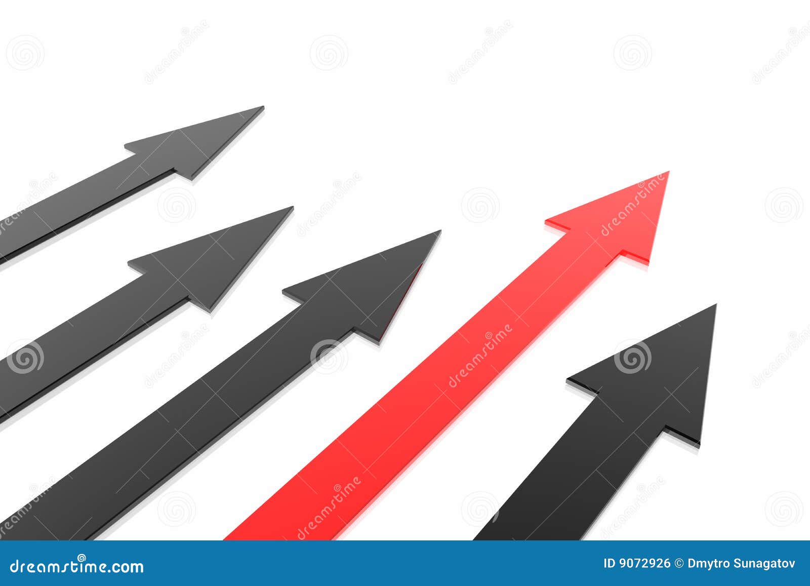 Success arrow stock illustration. Illustration of reflection - 9072926